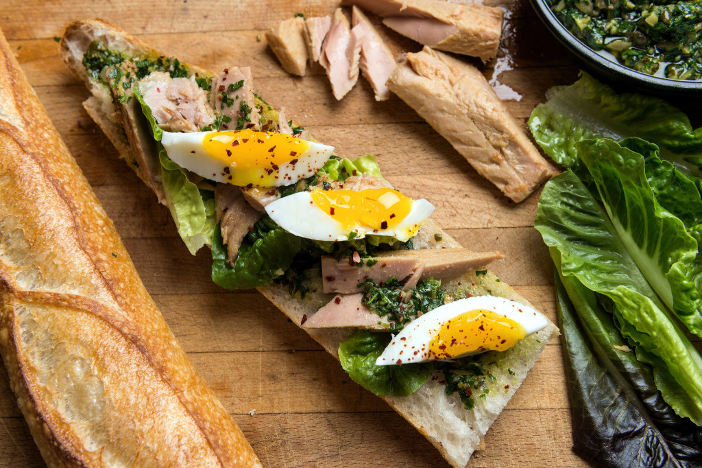 Italian-Style Tuna Sandwich - Dining and Cooking