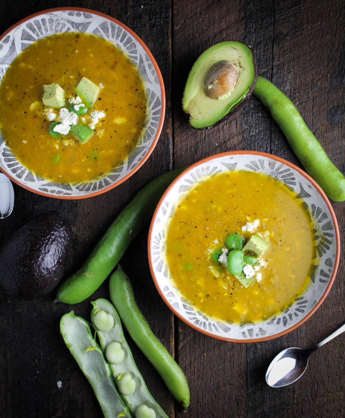 Ecuadorian Locro - Creamy Potato, Cheese and Fava Bean Soup - Dining ...