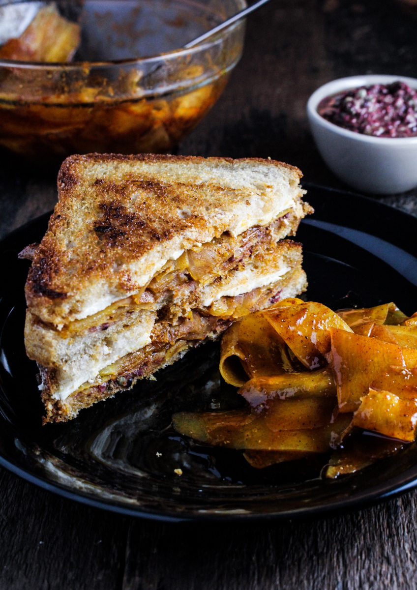 Moroccan Carrot Panini with Olive Tapenade - Dining and Cooking