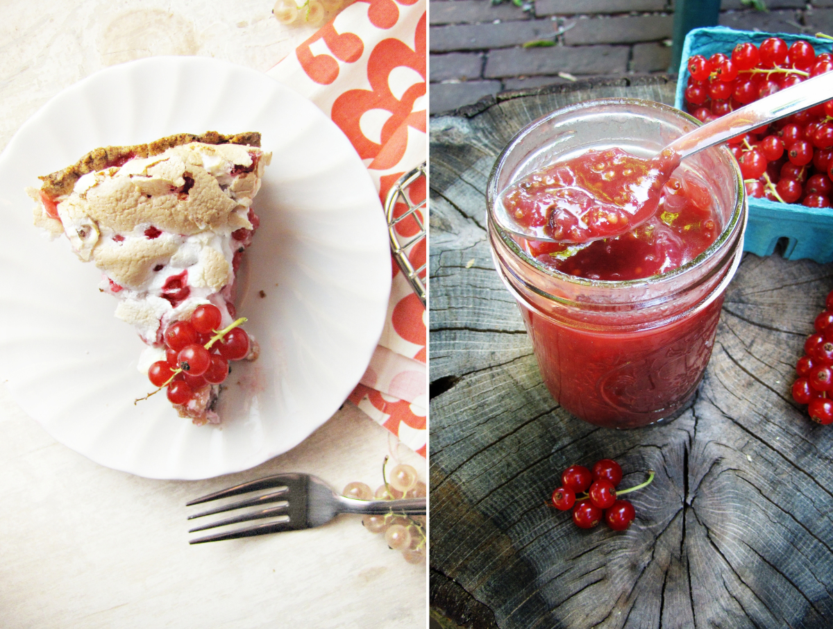 Red Currant Meringue Pie - Dining and Cooking