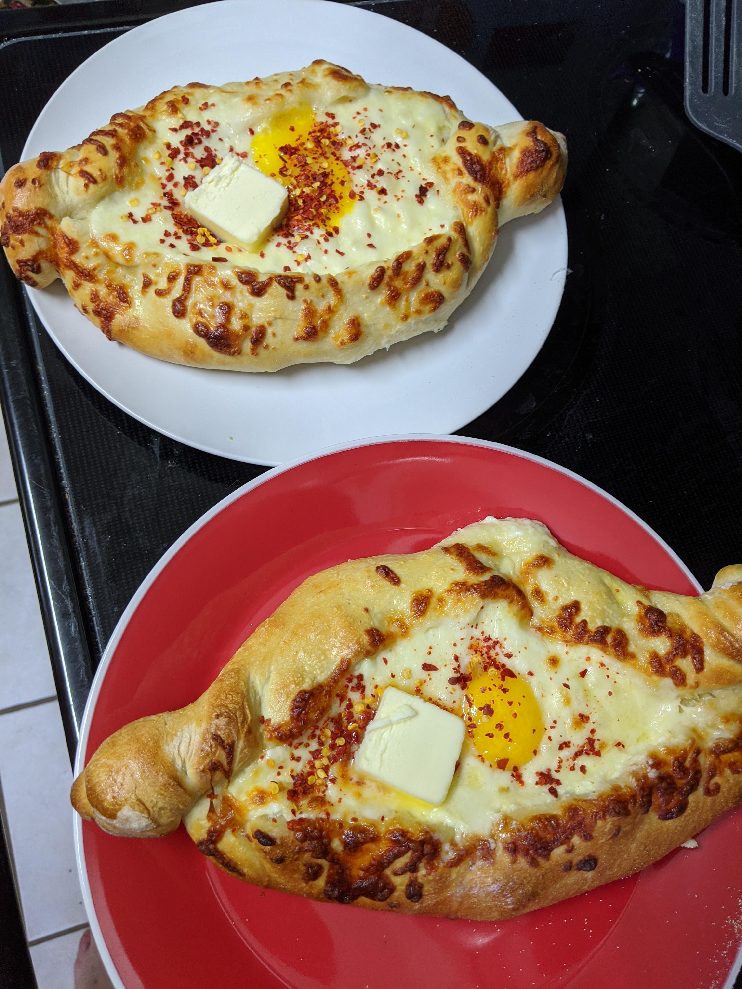 Khachapuri- I have no idea how to say it, but it takes good - Dining ...