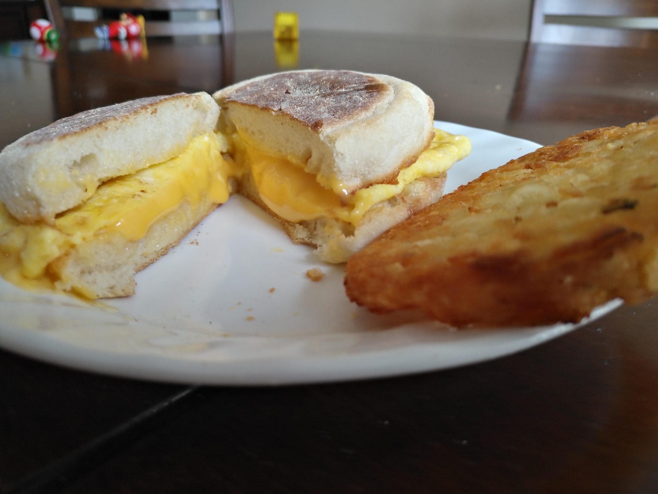 One more, scrambled/omelette style. With hash browns. - Dining and Cooking