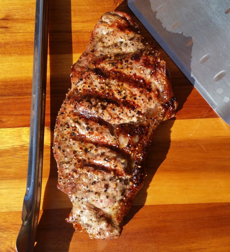 Beautiful Japanese wagyu a5 filet mignon cooked perfectly medium ...