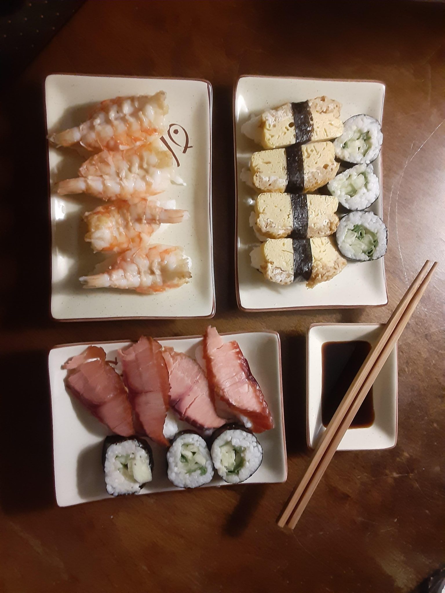 Homemade Sushi Tower with Kaluga caviar - Dining and Cooking