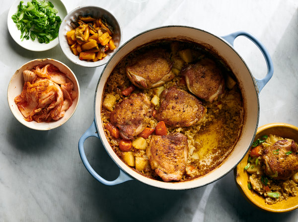 One-Pot Japanese Curry Chicken and Rice - Dining and Cooking