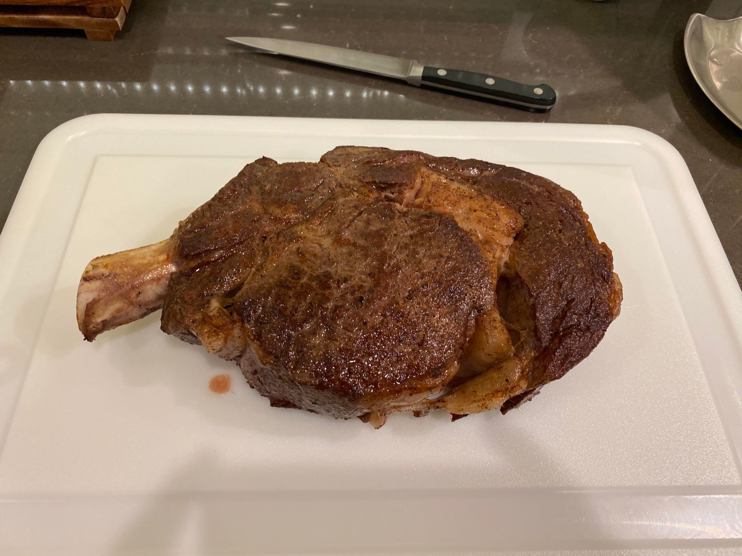 American Wagyu cowboy ribeye - Dining and Cooking