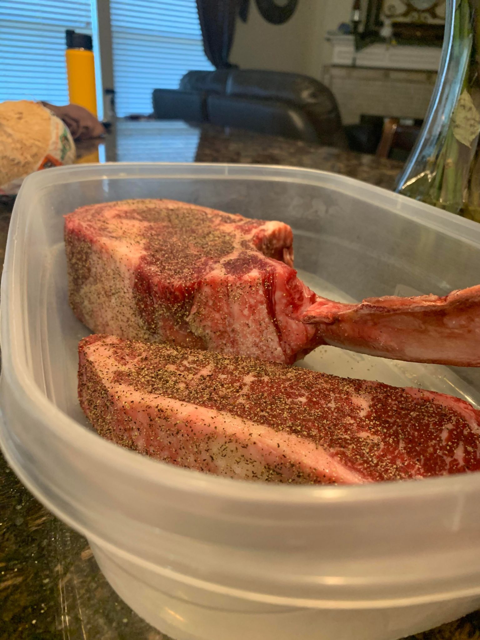 Pan-fried KC strip - Dining and Cooking