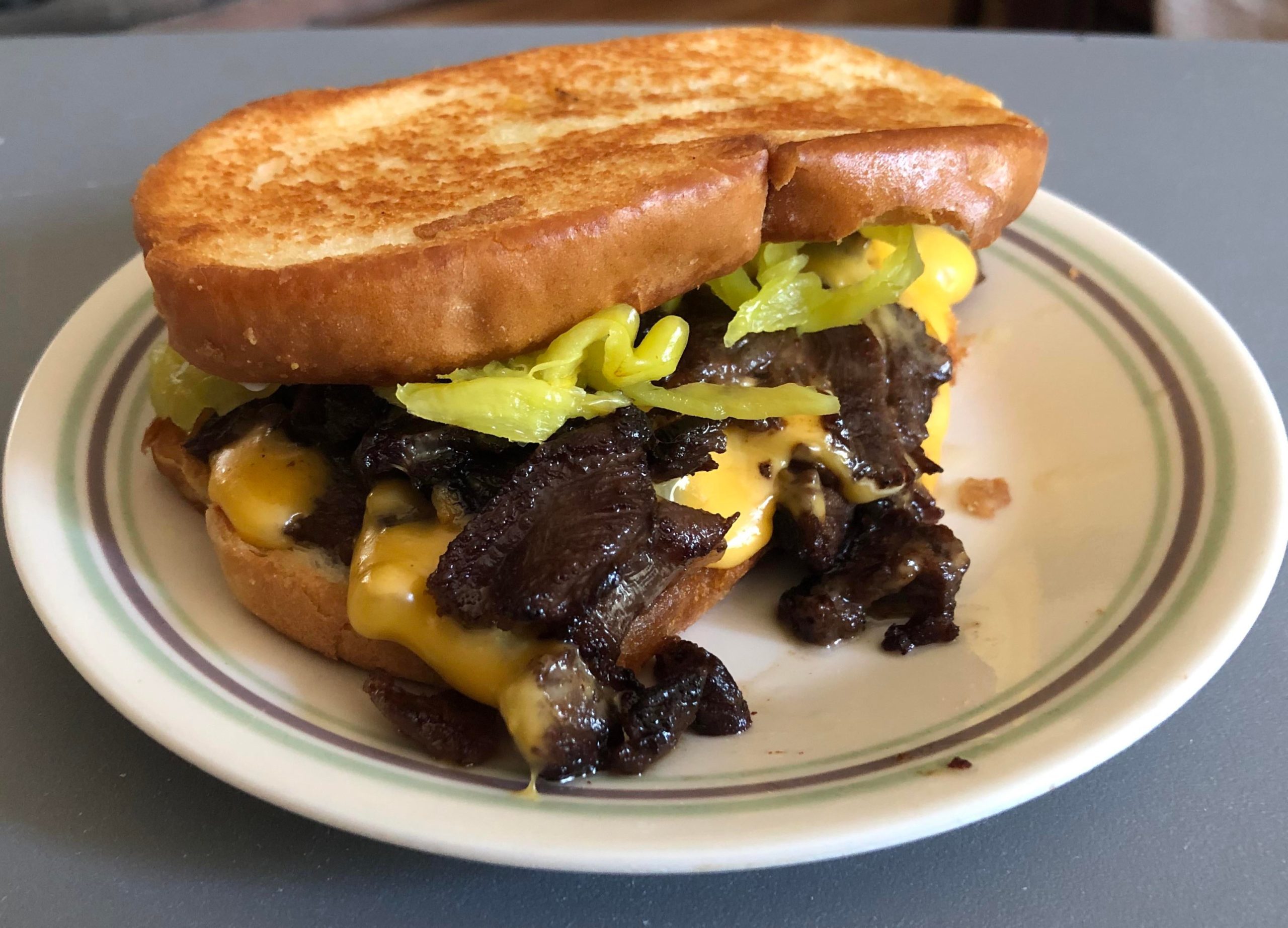 Leftover Shaved Ribeye Cap and Petit Filet Cheesesteak with ...