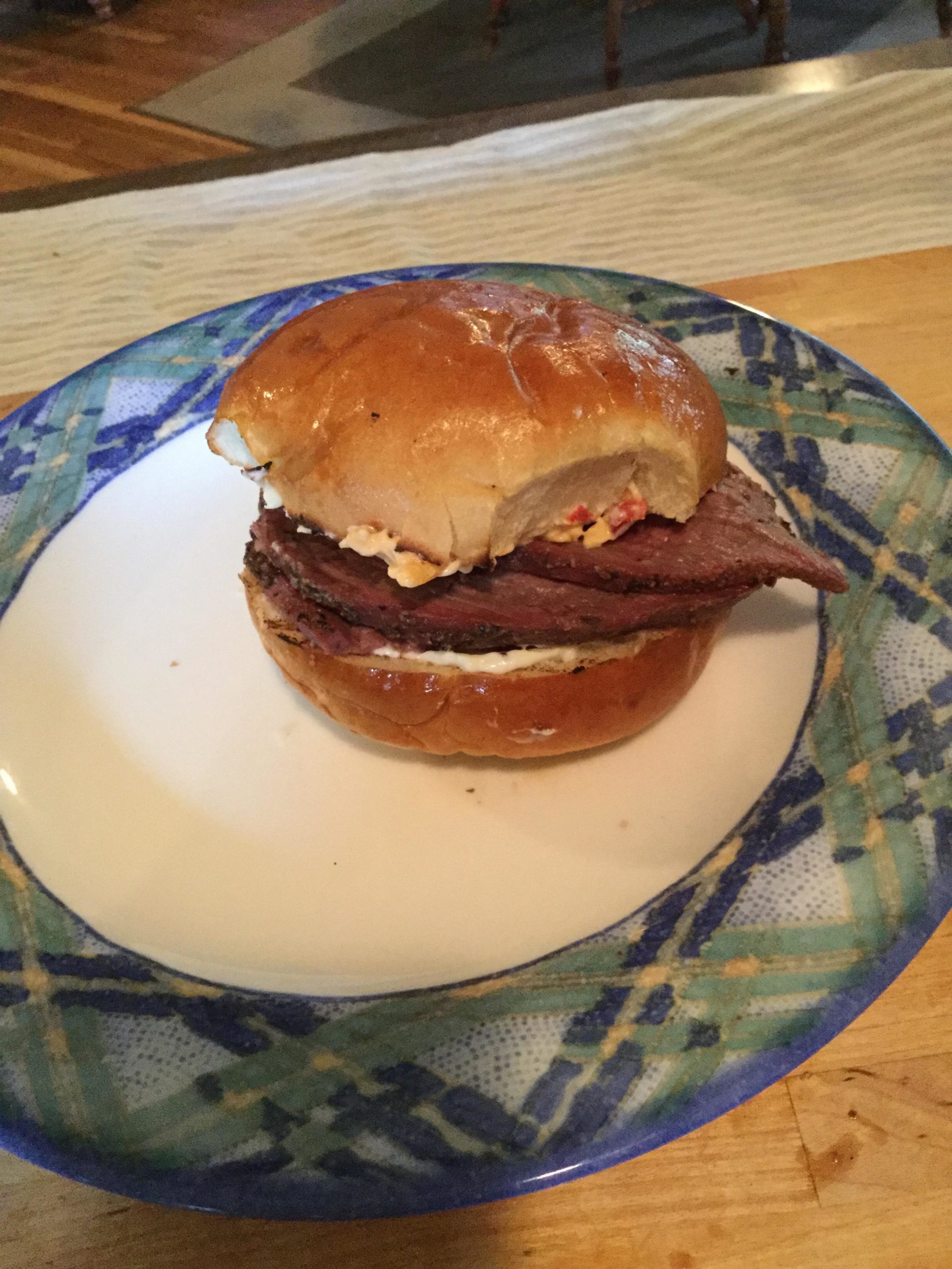 California 1b Santa Maria Tri-tip sandwich - Dining and Cooking