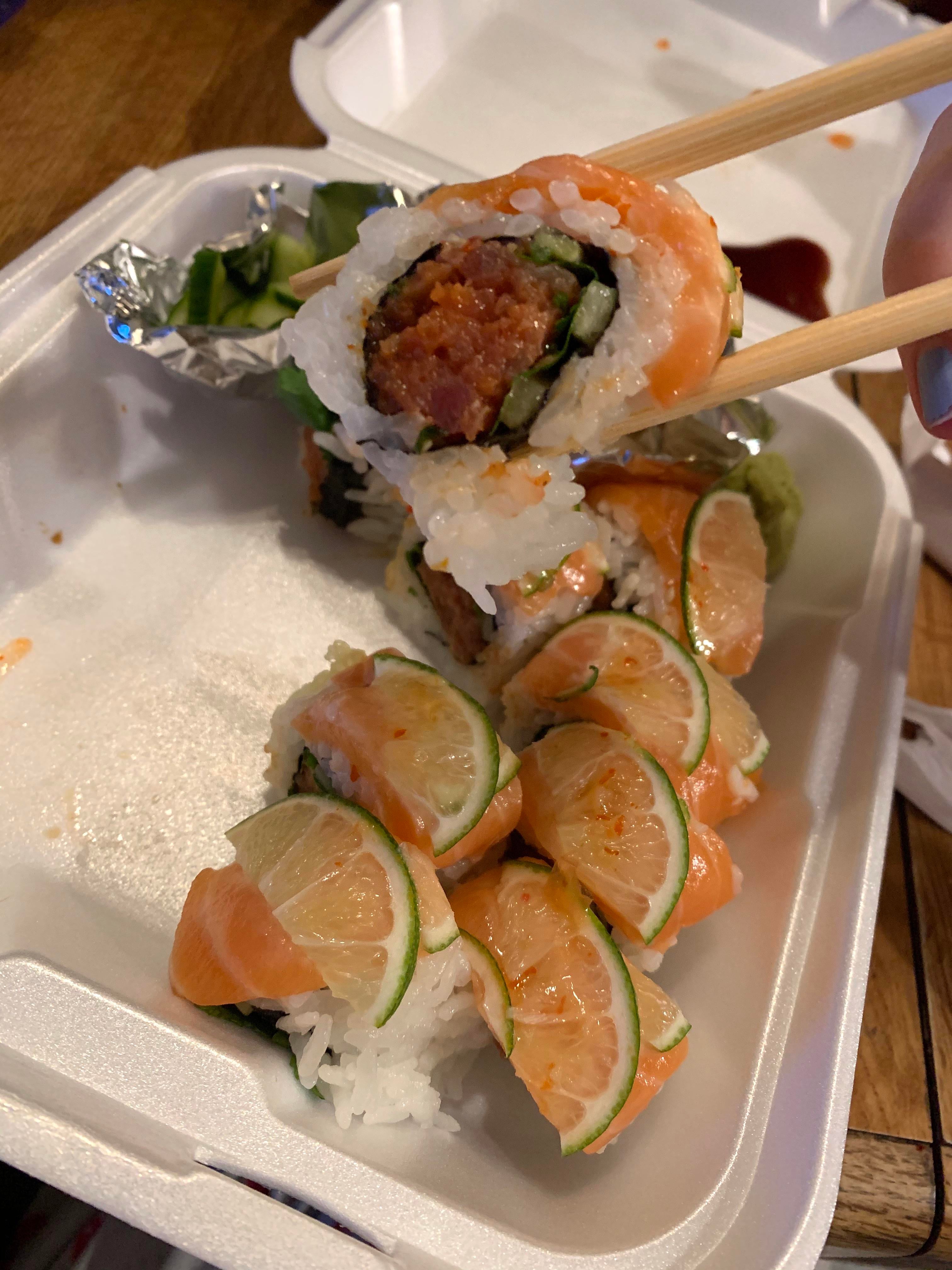 Spanish Roll First Time I ve Had Sushi In Months Dining And Cooking spanish-roll-first-time-i-ve-had-sushi-in-months-dining-and-cooking