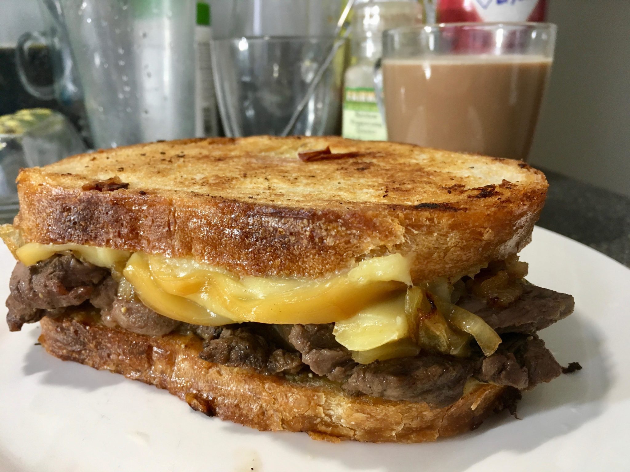 Muffuletta and Roast Beef Poboy from Canatella Grocery in Baton Rouge ...
