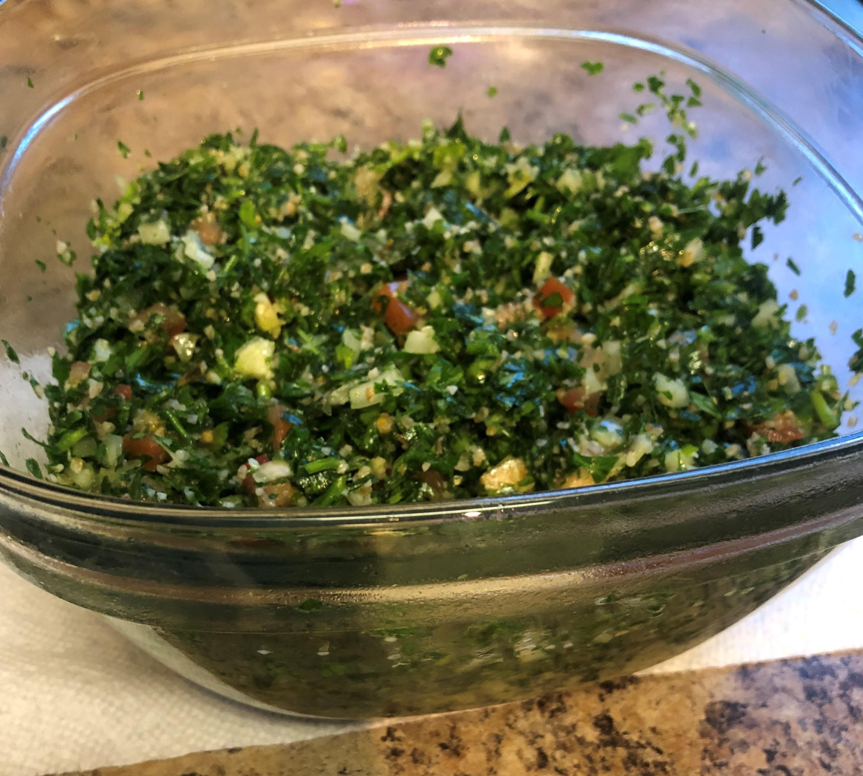 Homemade Tabbouleh salad! (first post - newbie here) - Dining and Cooking