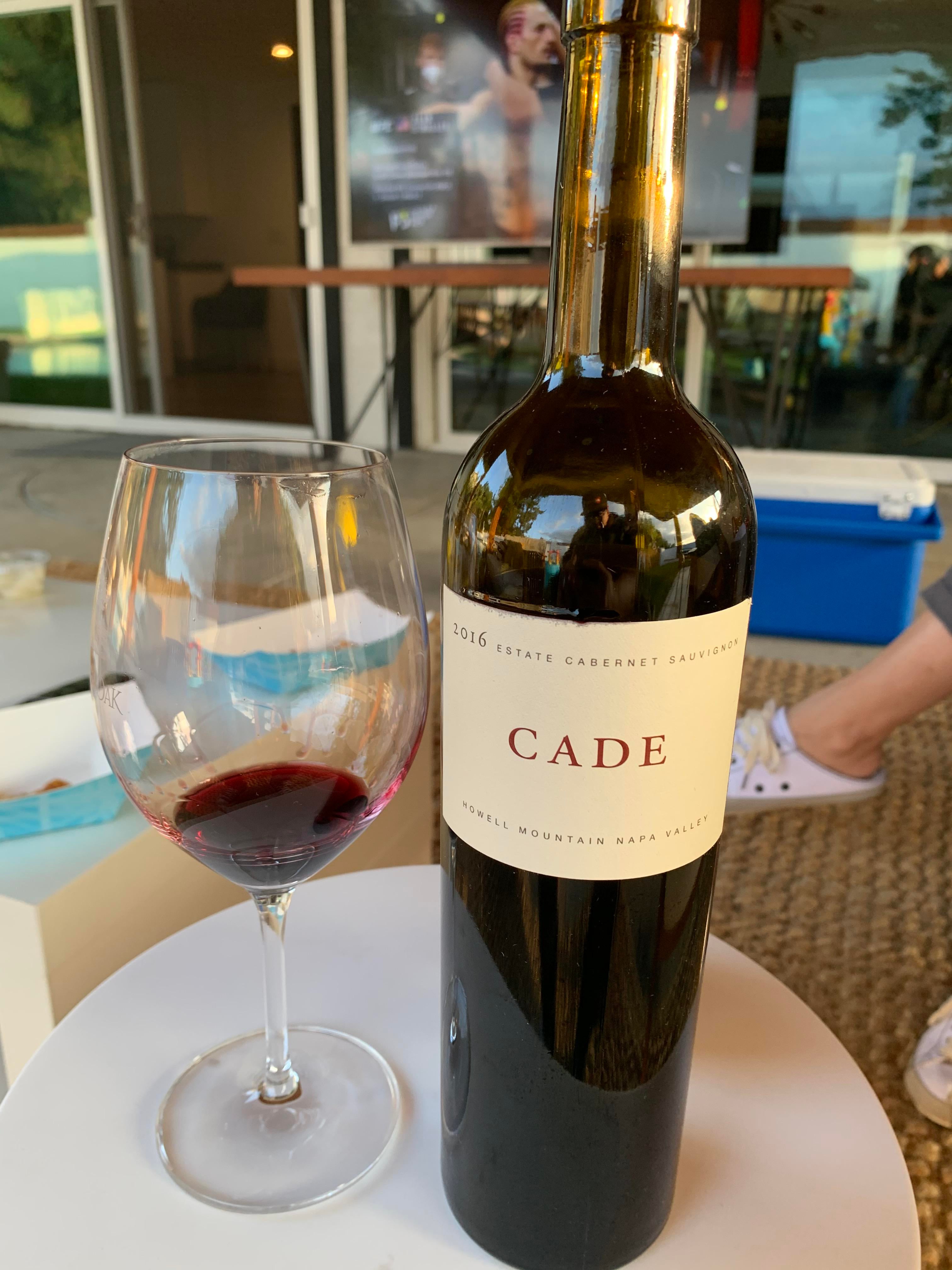 2016 Cade Howell Mountain Estate Cabernet and UFC 250 - Dining and Cooking