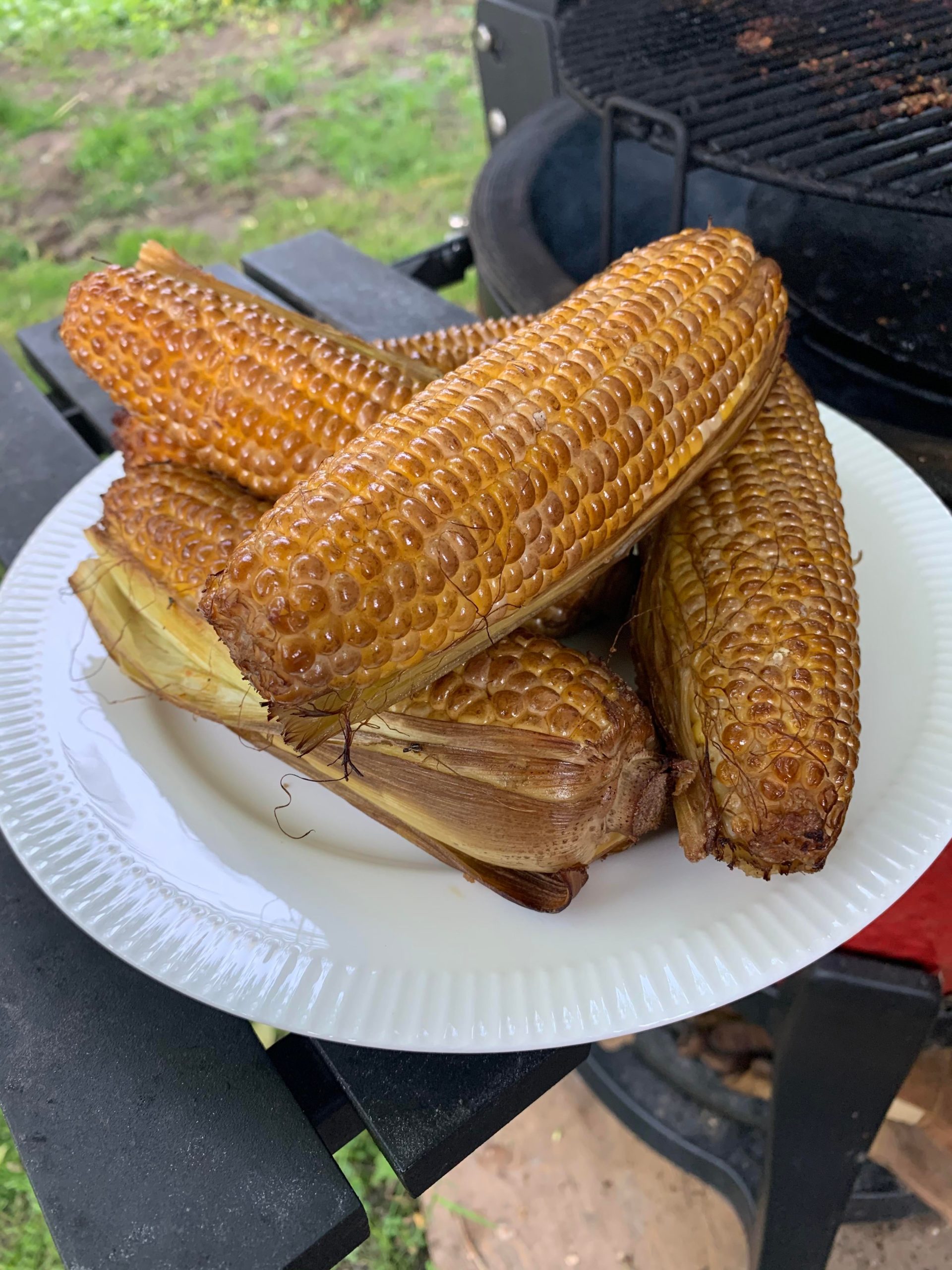Mesquite smoked corn. - Dining and Cooking