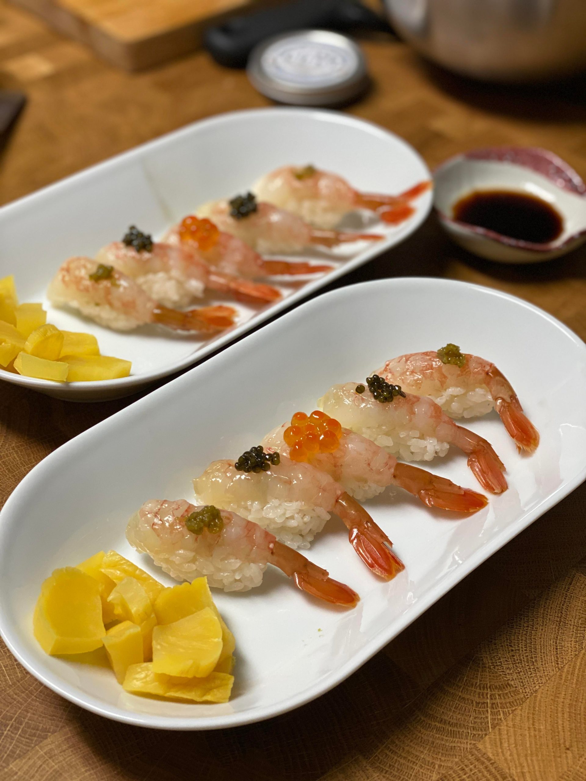 [homemade] Botan ebi nigiri - Dining and Cooking