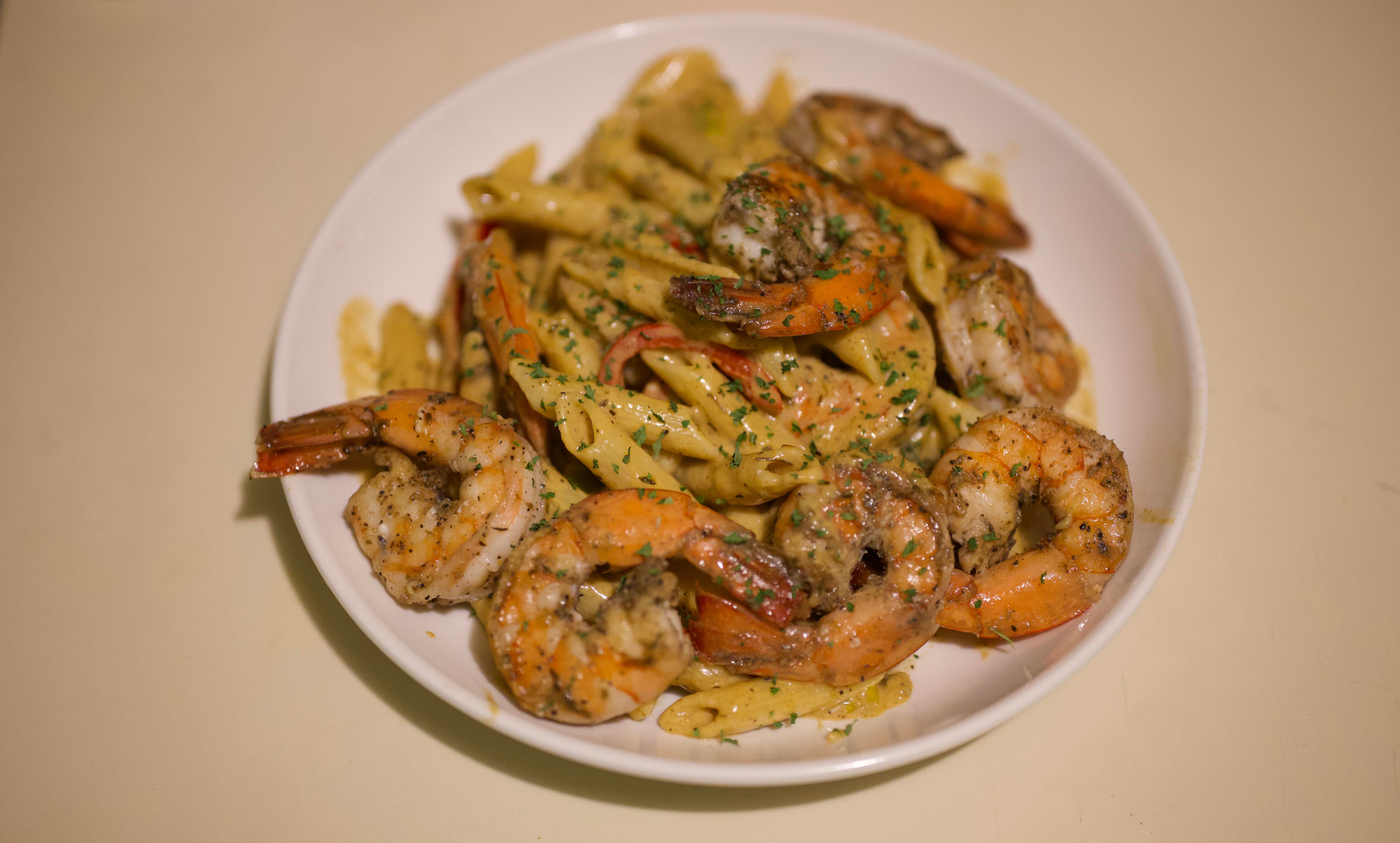 I Made Shrimp Rasta Pasta For The First Time And It Came Out Amazing ...