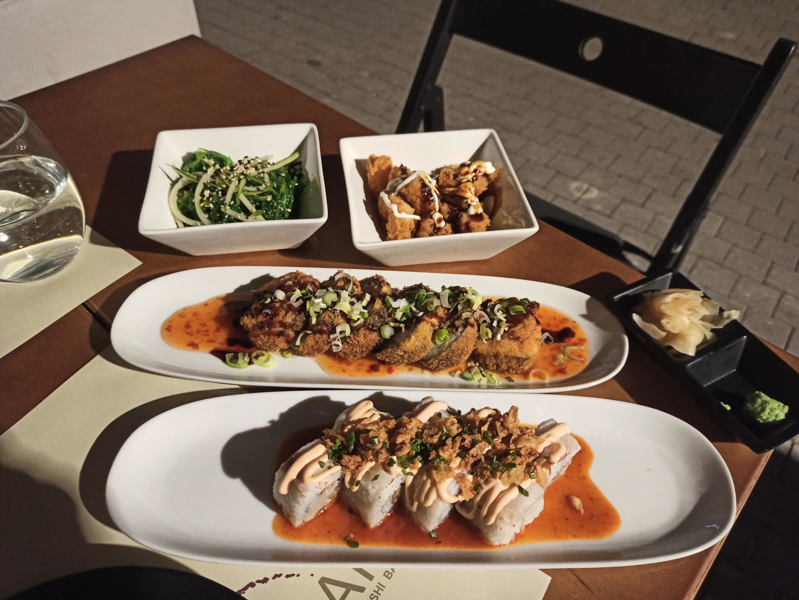 Some dishes from our favourite affordable place, Shisan sushi bar ...