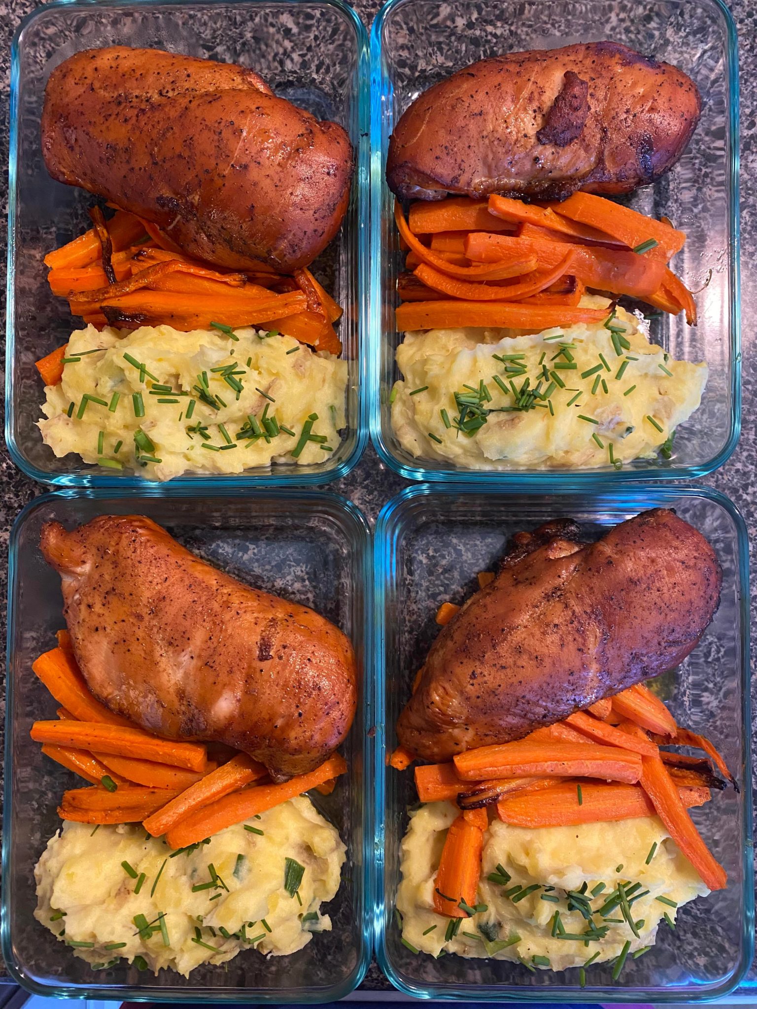 Another round of 12 hour shift meal prep. - Dining and Cooking