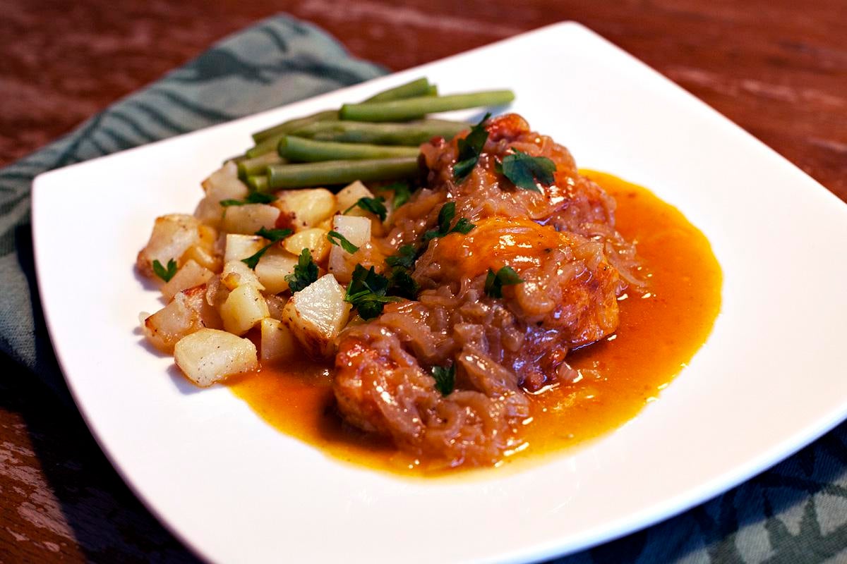 Spanish Chicken in Beer (Pollo a la Cerveza), from "Spanish Flavours ...