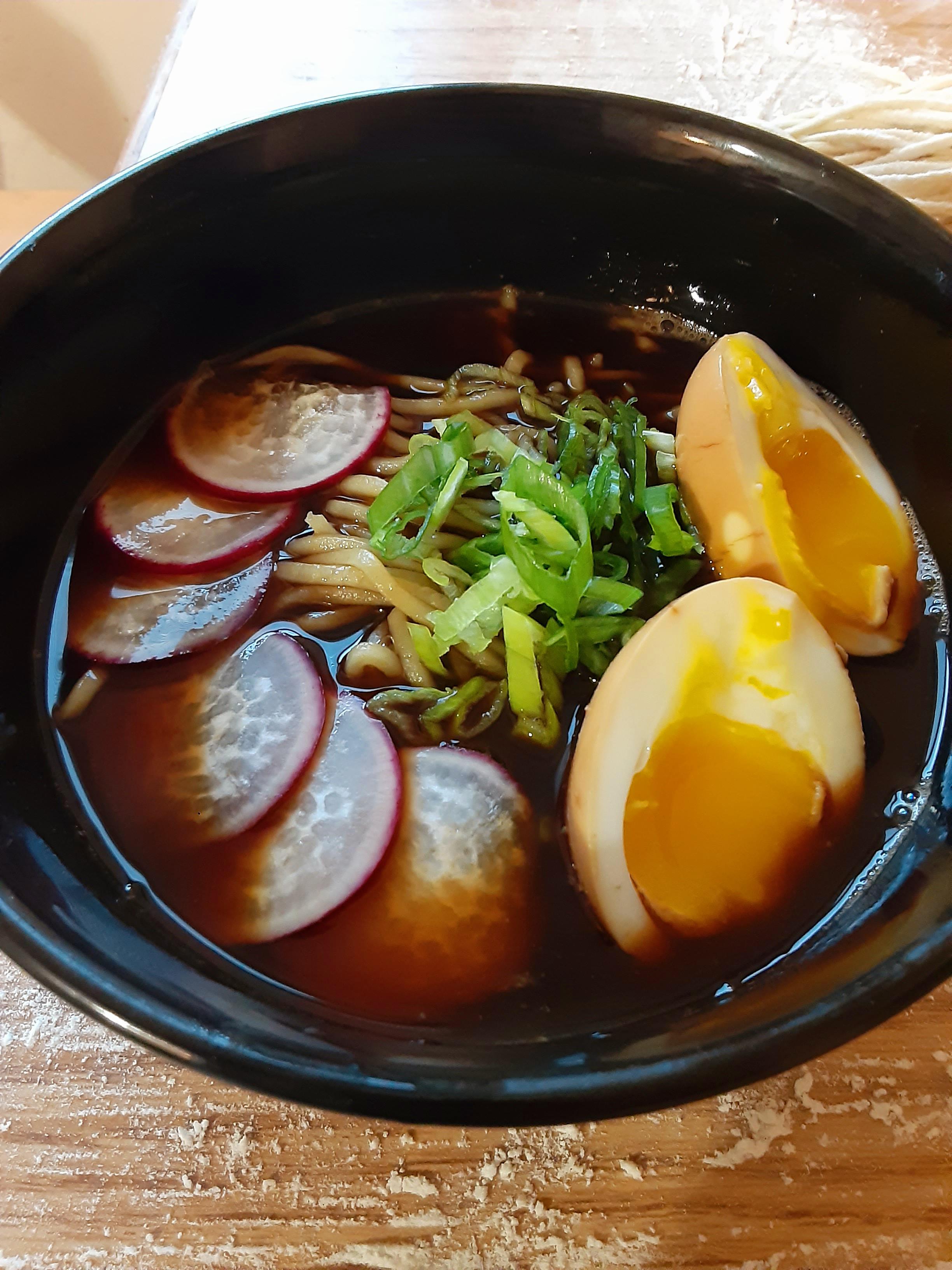 First try at ramen noodles. - Dining and Cooking