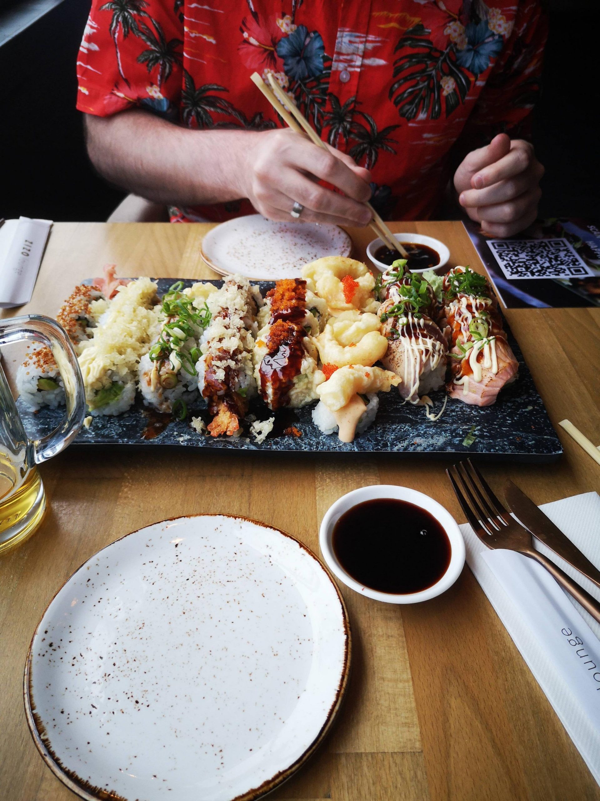 Two person, chefs choice menu at Zizo in Zandvoort, the Netherlands ...