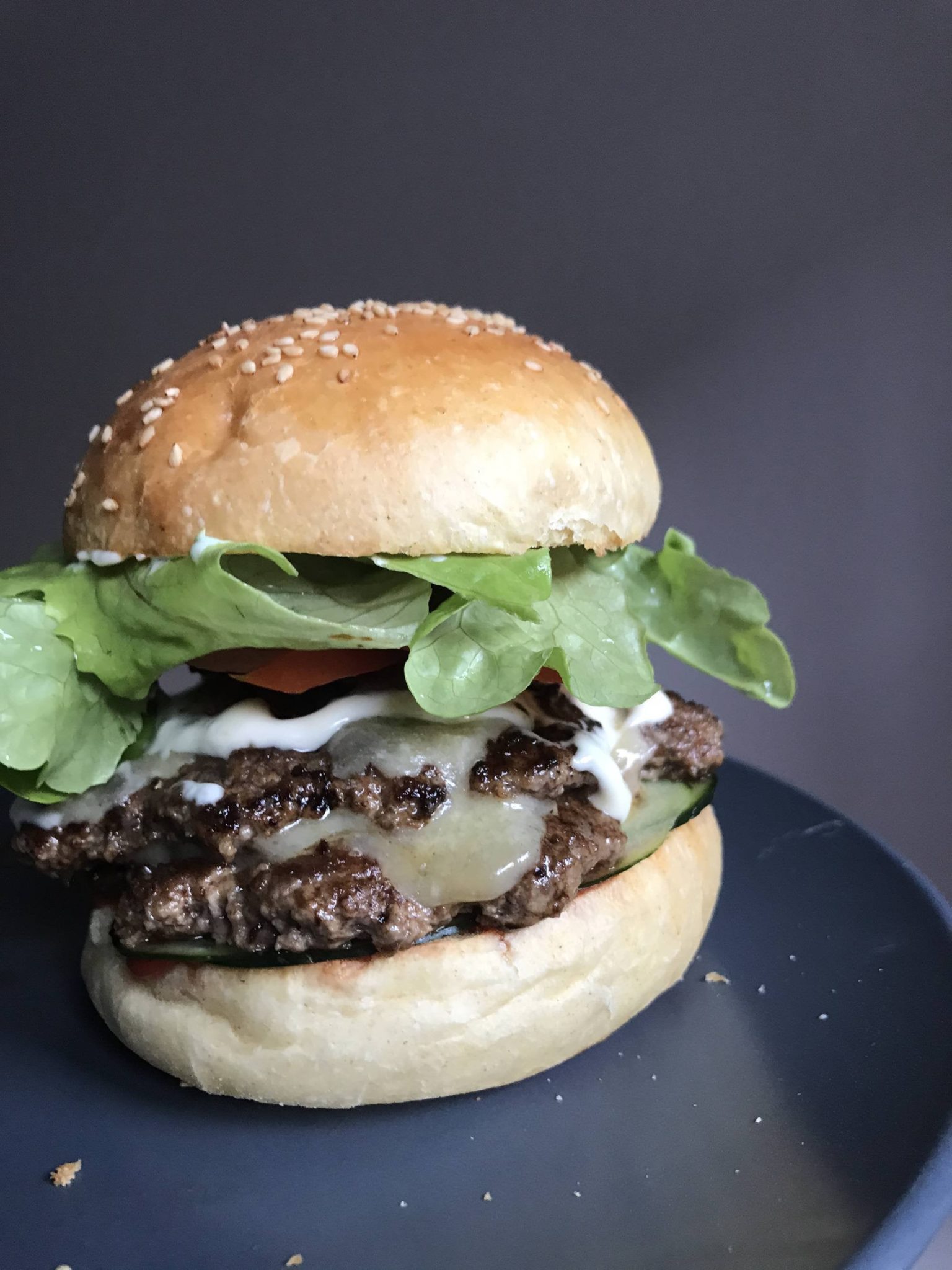Caramel Burger special at the Interurban in Oklahoma - manager special ...