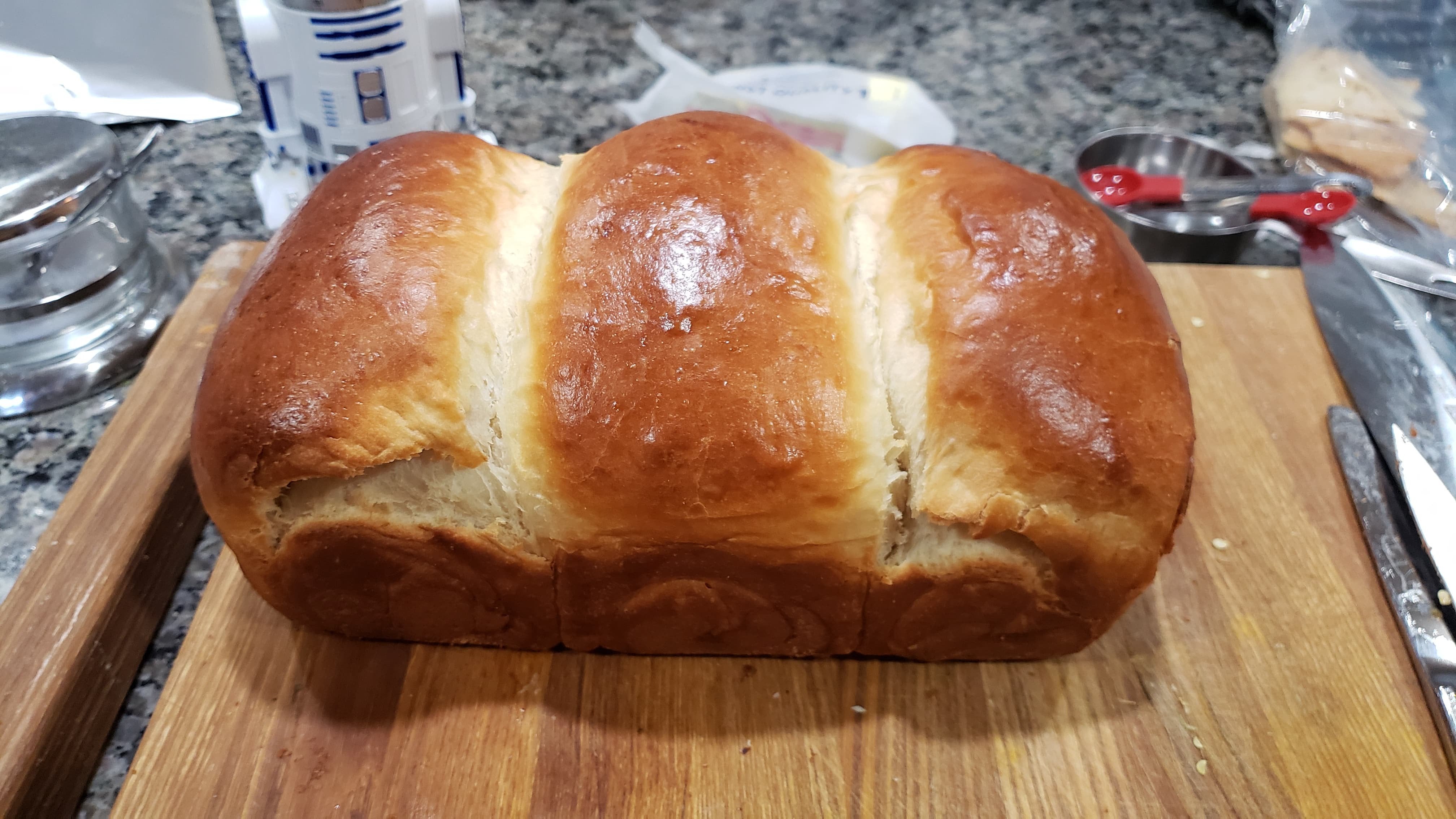 Too much oven spring in Milk Bread loaf? - Dining and Cooking