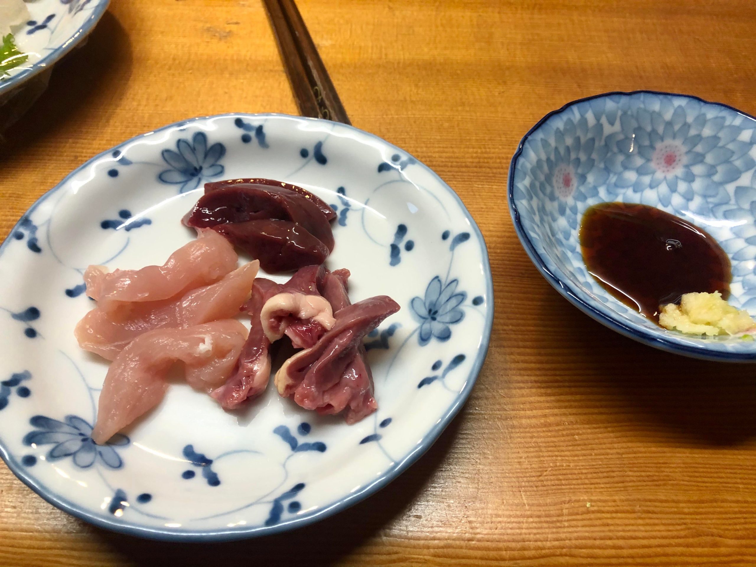 Does chicken sashimi count? - Dining and Cooking