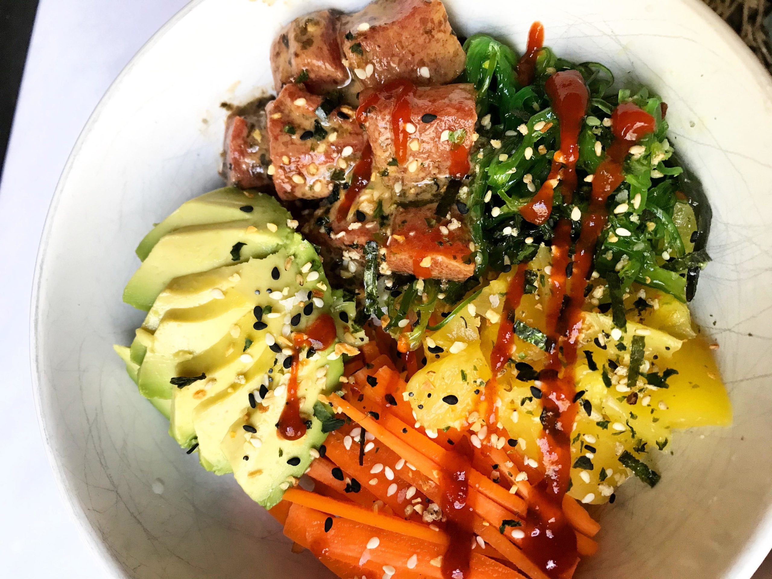 Watermelon poke bowl - Dining and Cooking