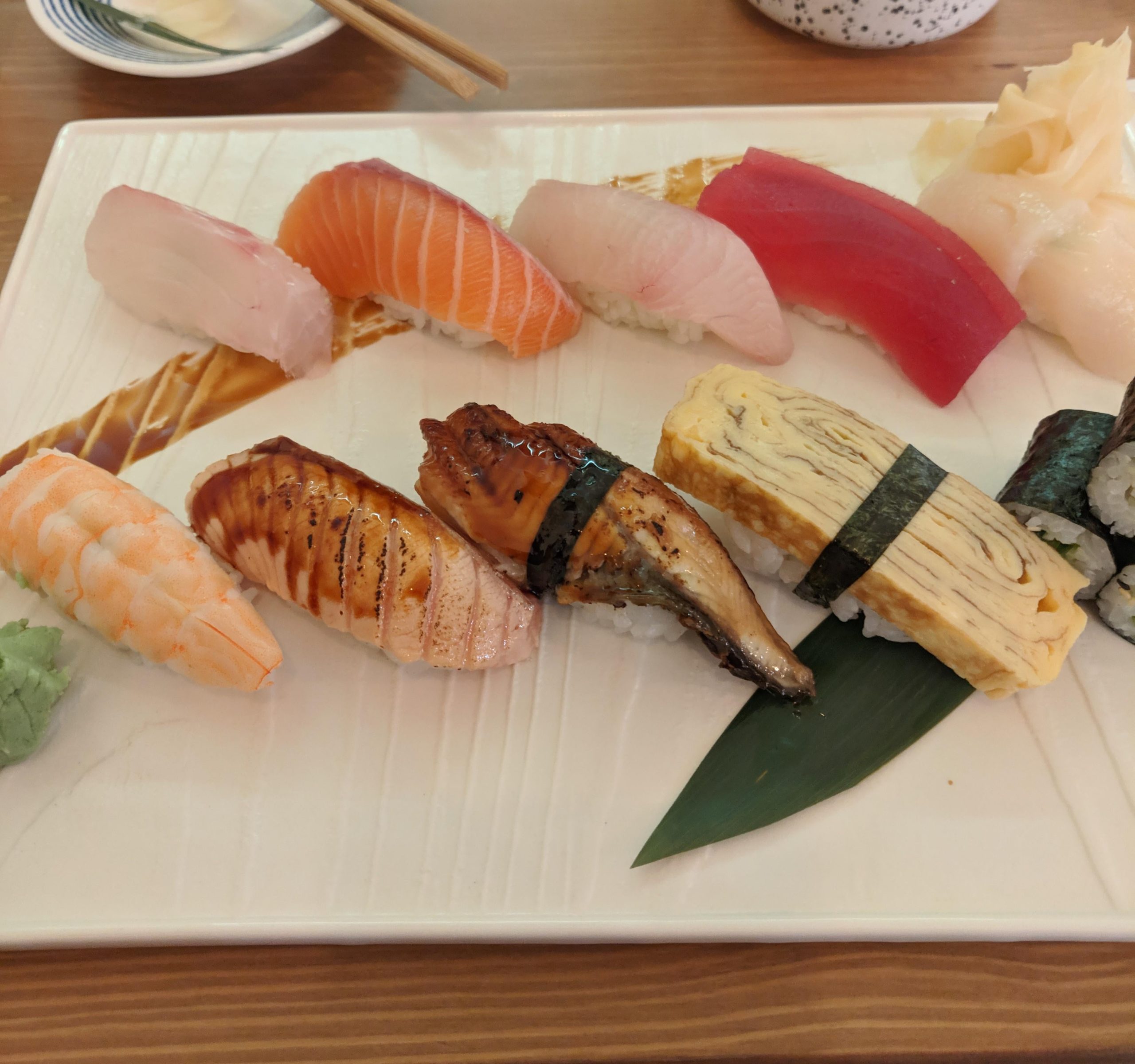 Nigiri set at Tokyo Chubo, Brisbane - Dining and Cooking