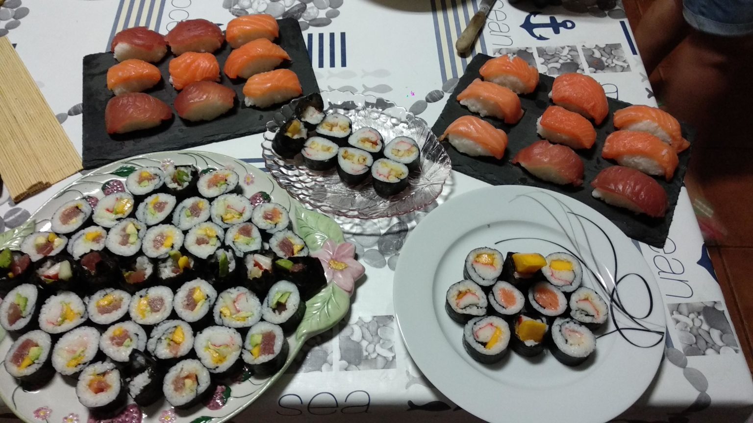 My homemade sushi pyramid - Dining and Cooking