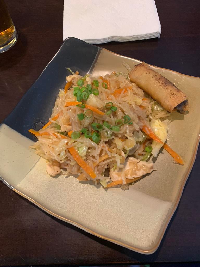 First time making Pancit Bihon and Lumpia - Dining and Cooking