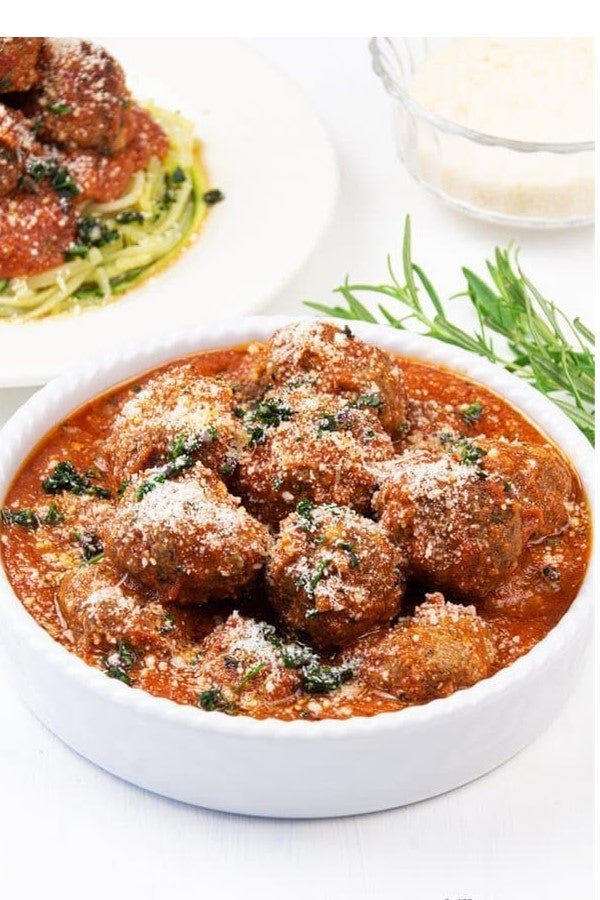 Keto Meatballs – Italian Slow Cooker Meatball Recipe (Low Crab, Gluten ...