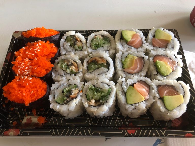 All domestic fish for this sushi flight - Dining and Cooking