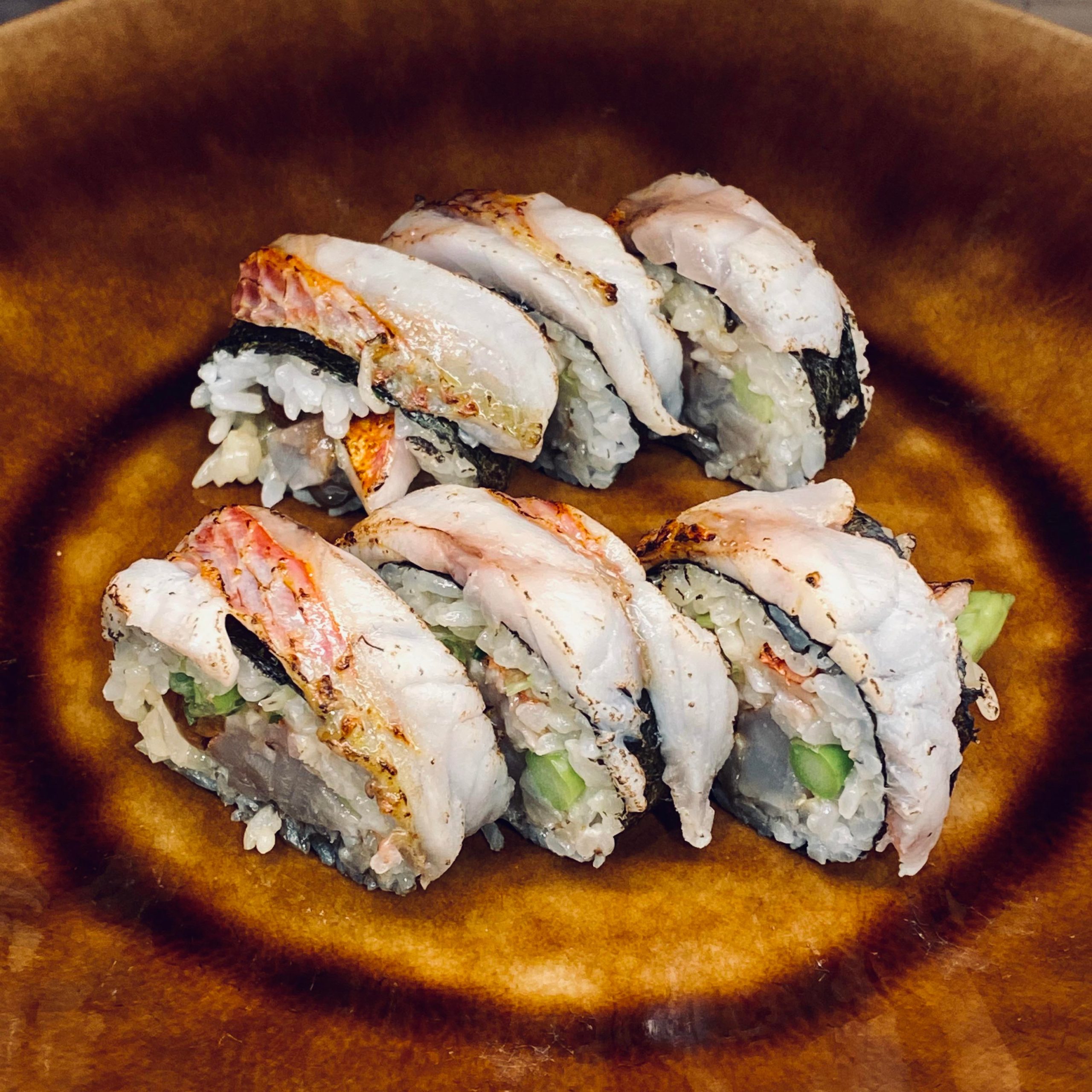 From my restaurant (Red Mullet roll) - Dining and Cooking