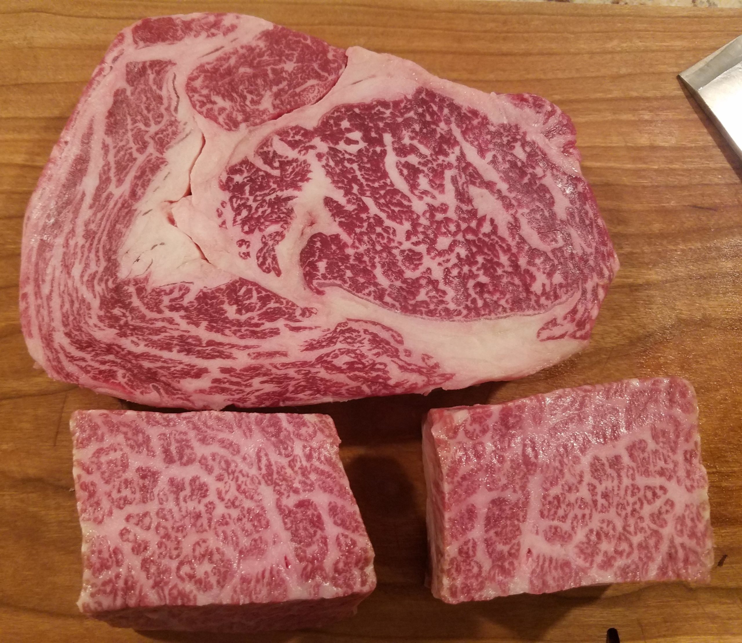 Prime rib was incredible (is this steak)...how would you guys reheat it ...