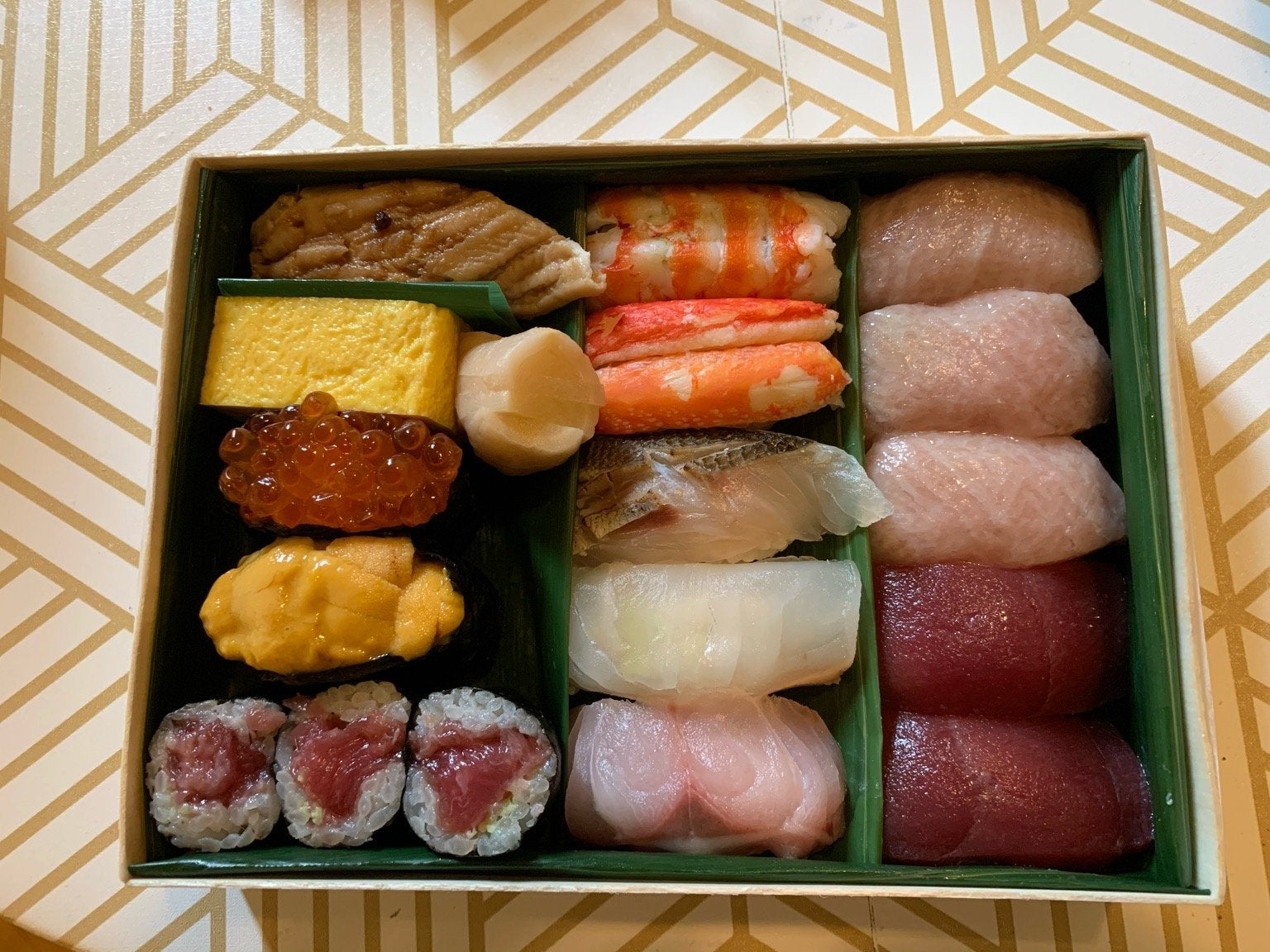 Take out sushi omakase - Nakaji NY - Dining and Cooking