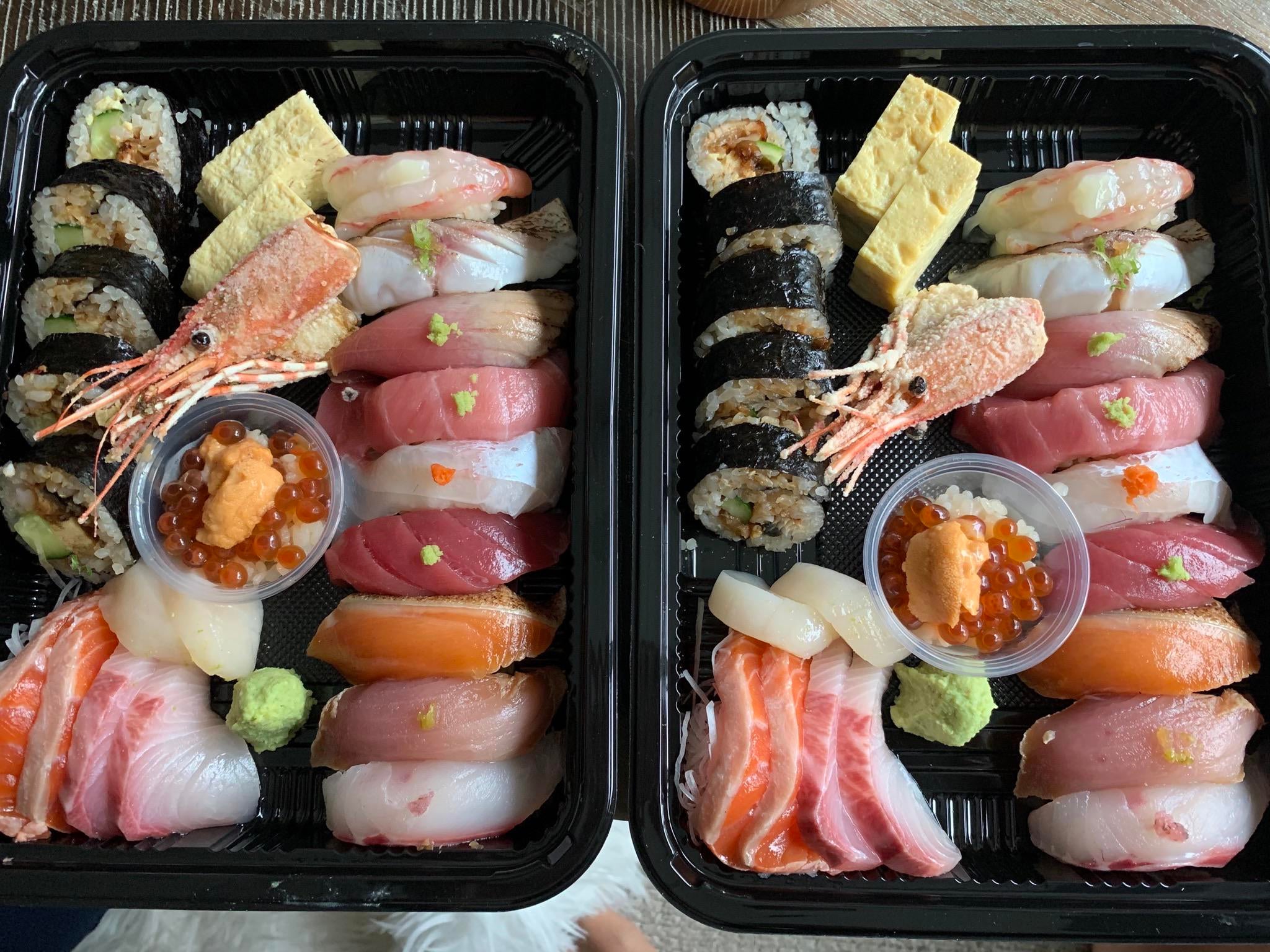 Shelter in Place Omakase from Sasa in San Francisco. - Dining and Cooking