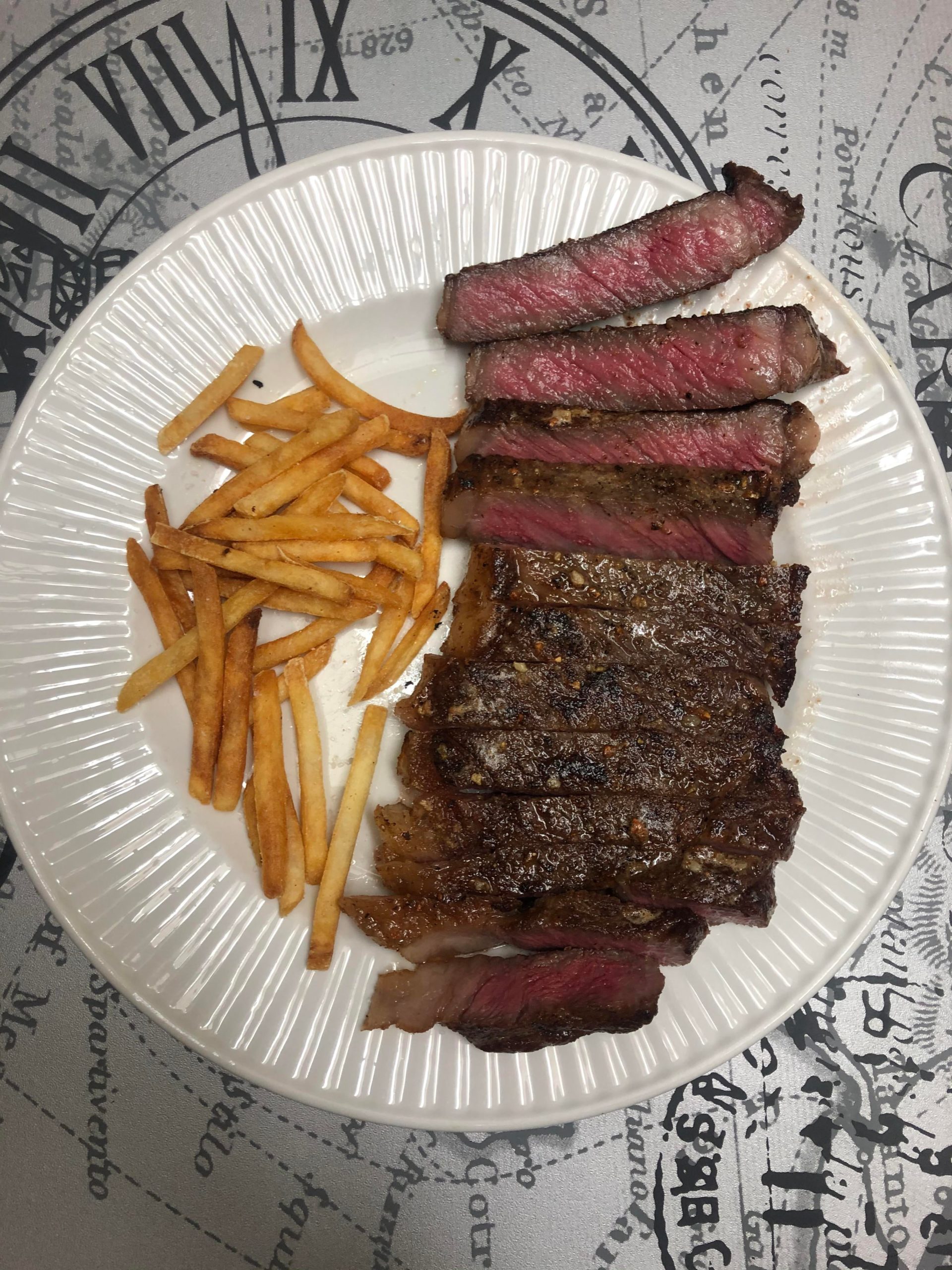 Recently posted about an insanely marbled Prime steak I bought, here ...