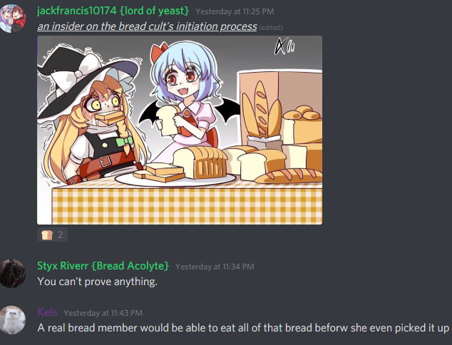 a little post from our bread cult over on guardberdia outpost - Dining ...