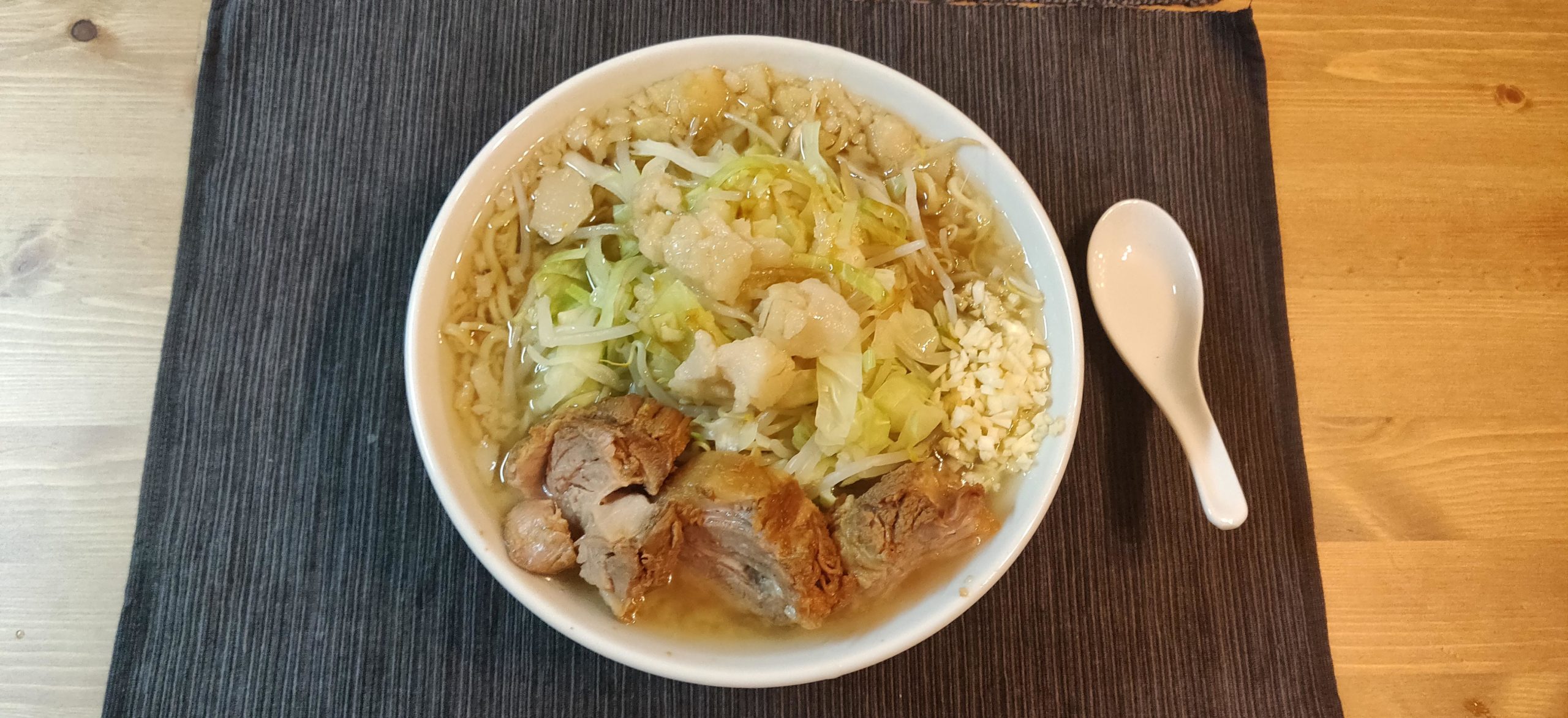 Homemade Jiro Style Ramen - Dining and Cooking
