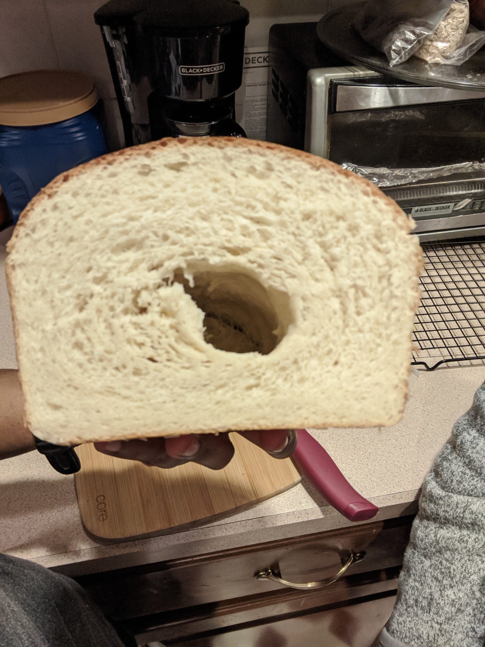 Beginner: Why Does My Loaf Have a Giant Hole in the Center? - Dining ...