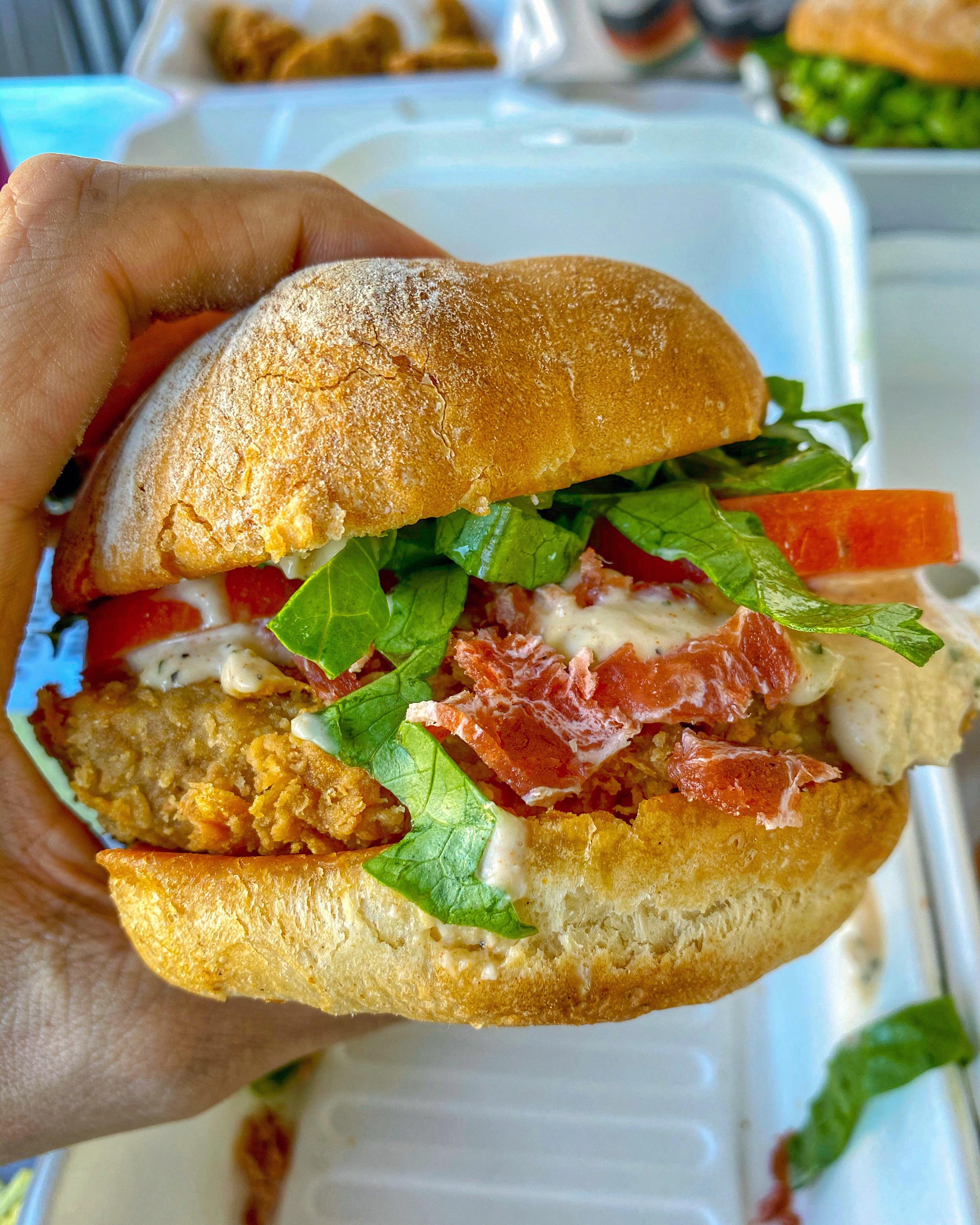 Chick’n Bacon Ranch from The Brave Bean in Fountain Valley, CA - Dining ...