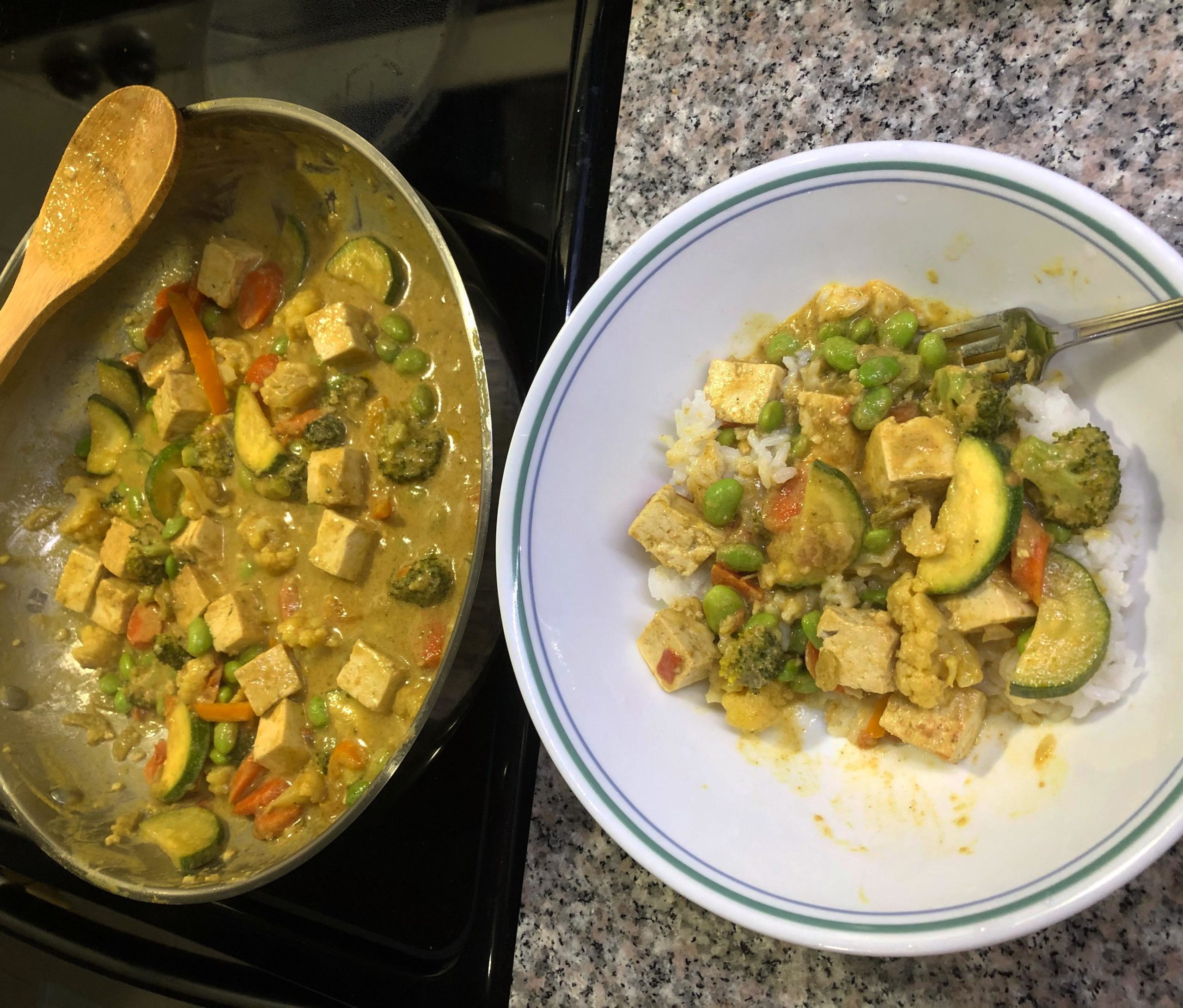 A beautiful and delicious Thai curry food coma. - Dining and Cooking