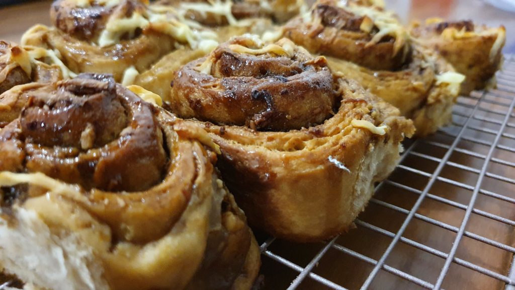 Marbled Ube and Cheese Loaf - Dining and Cooking