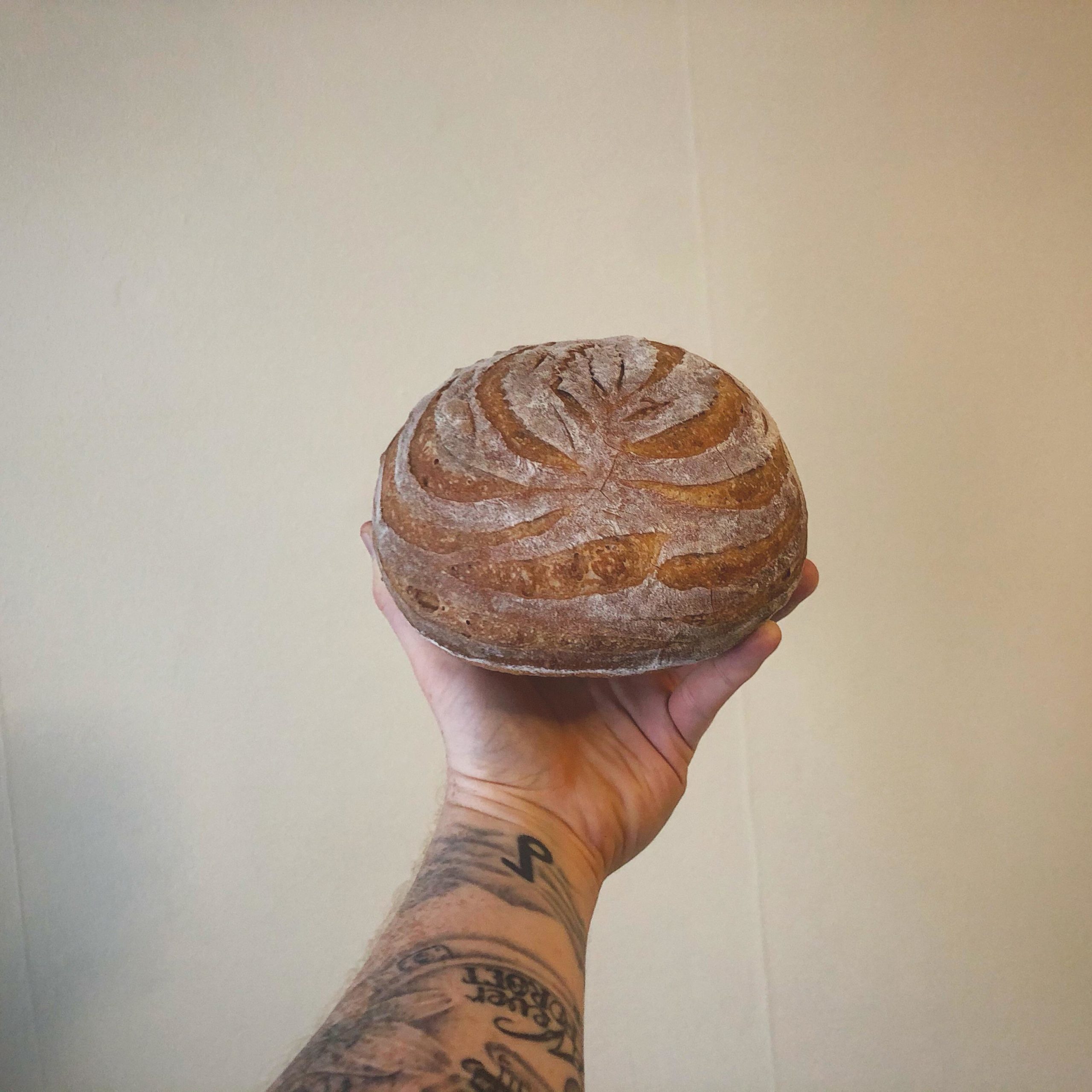 Did a bread. WEAR A MASK. - Dining and Cooking