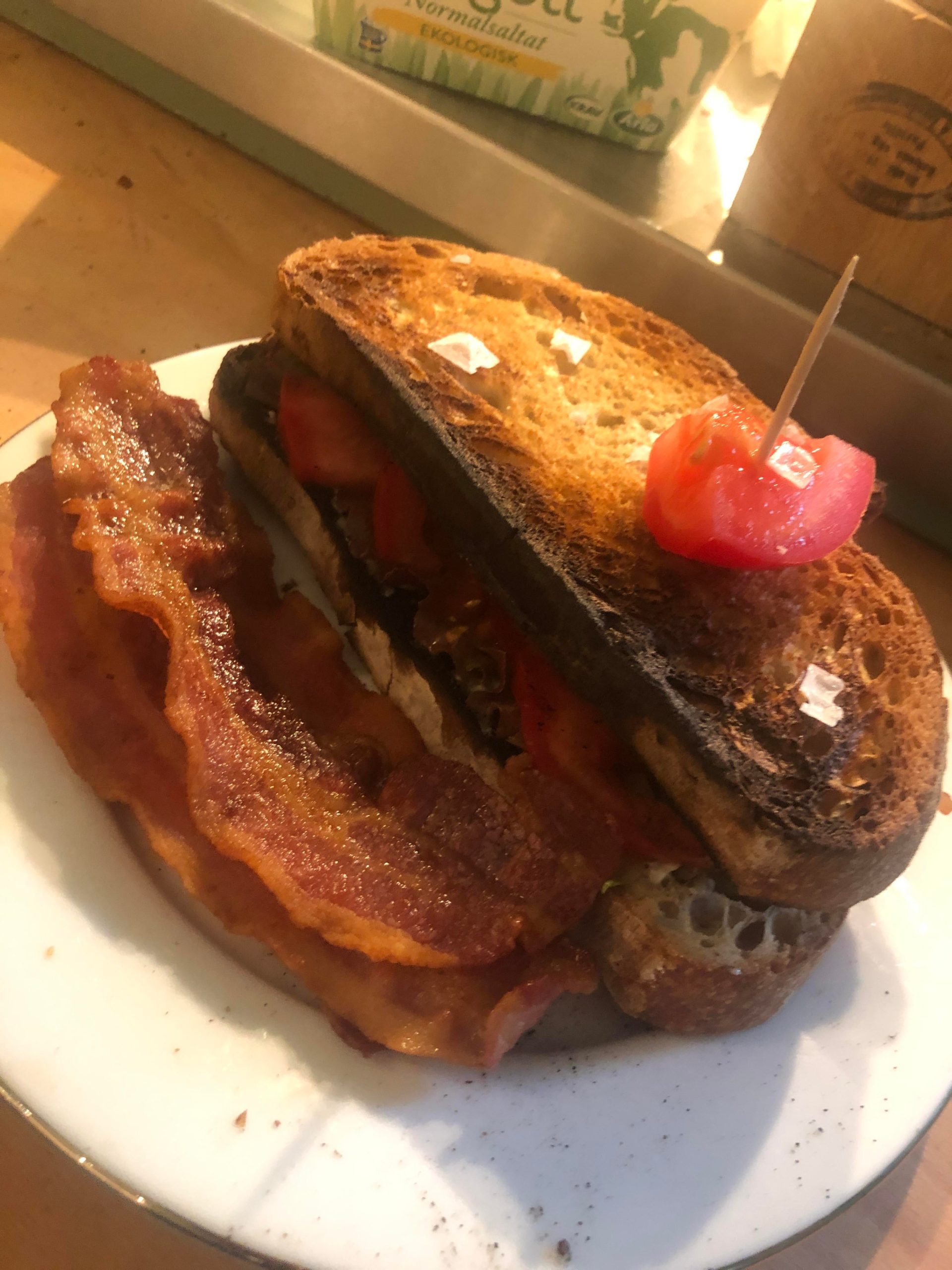 BLT with extra bacon - Dining and Cooking