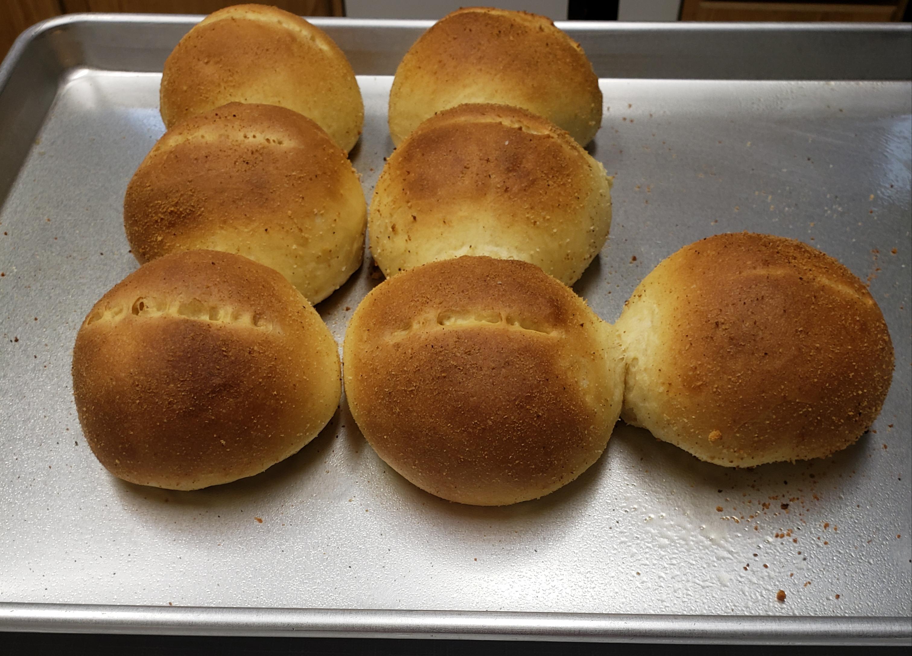 Filipino pandesal. Tried scoring it but... 😅. Almost perfect. - Dining ...