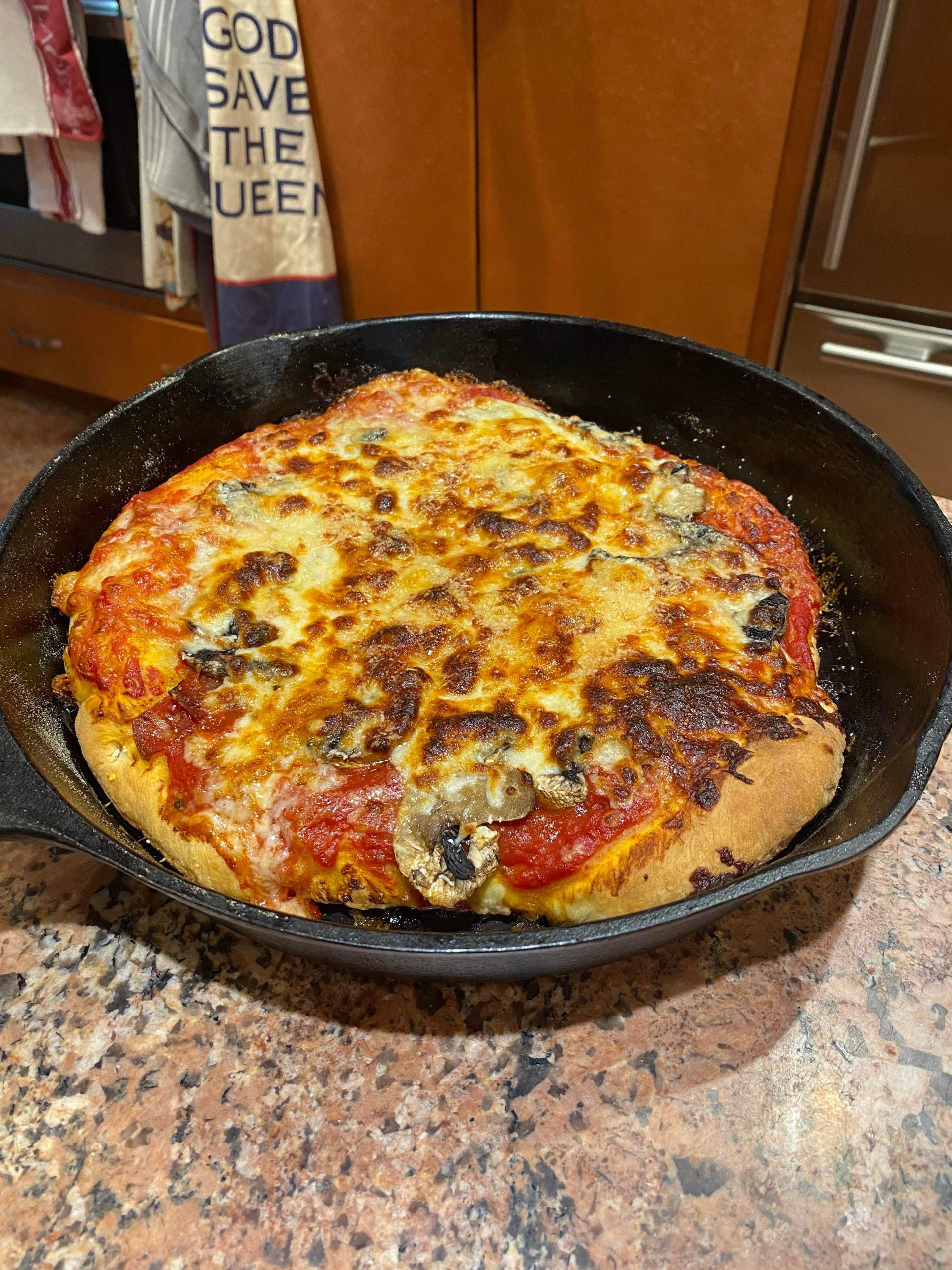 First Pizza Ever - It's almost round! - Dining and Cooking