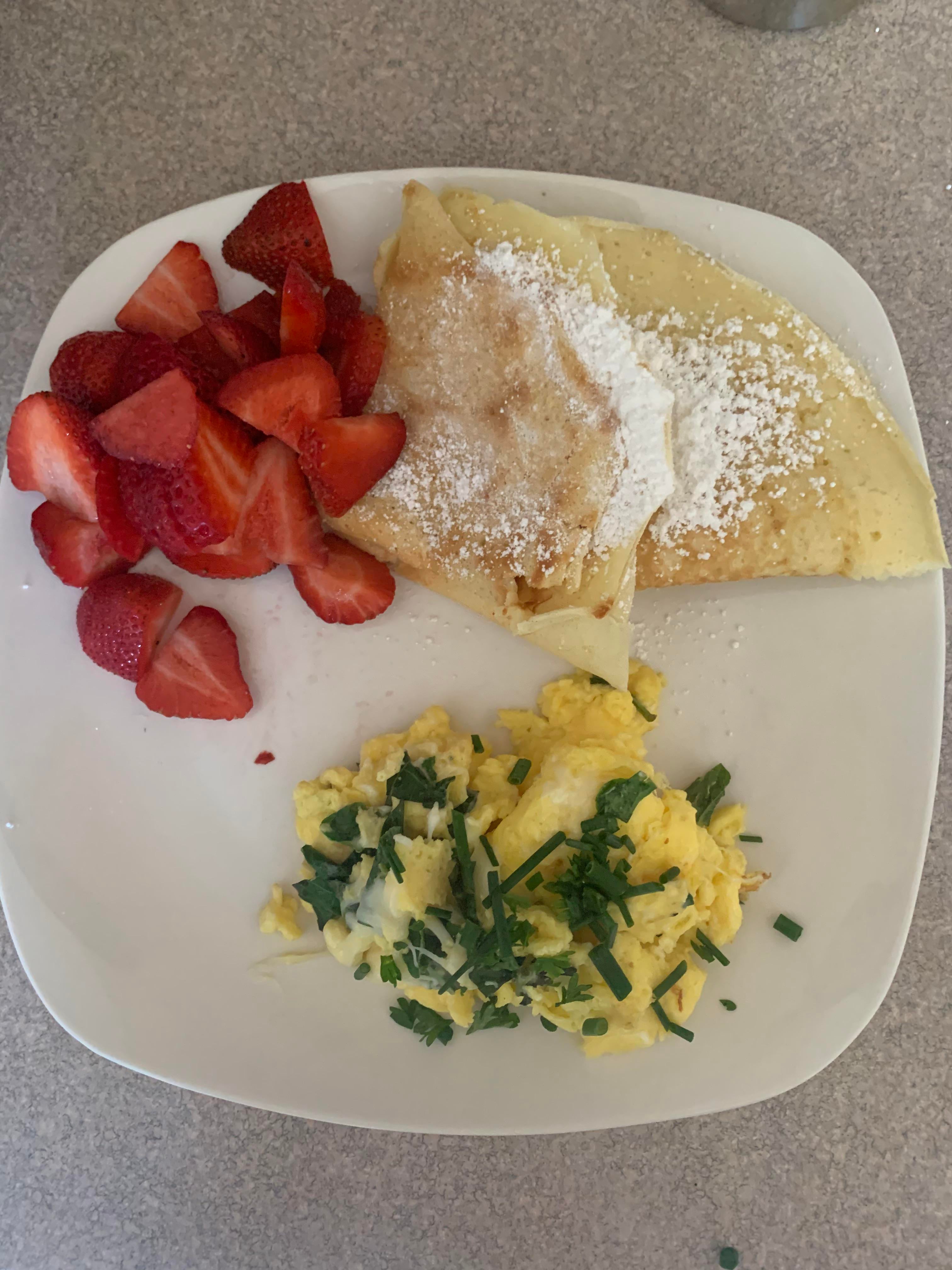Newbie here! Pleasantly surprised this breakfast is only 500 calories ...